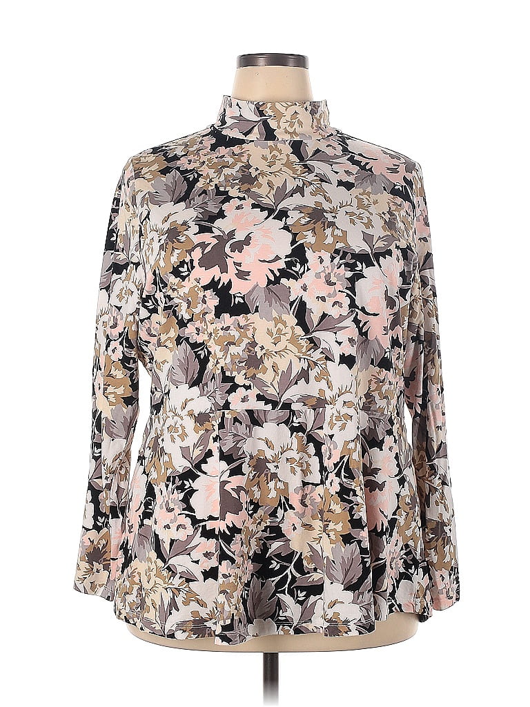 Isaac Mizrahi Live Floral Floral Motif Damask Baroque Print Brocade