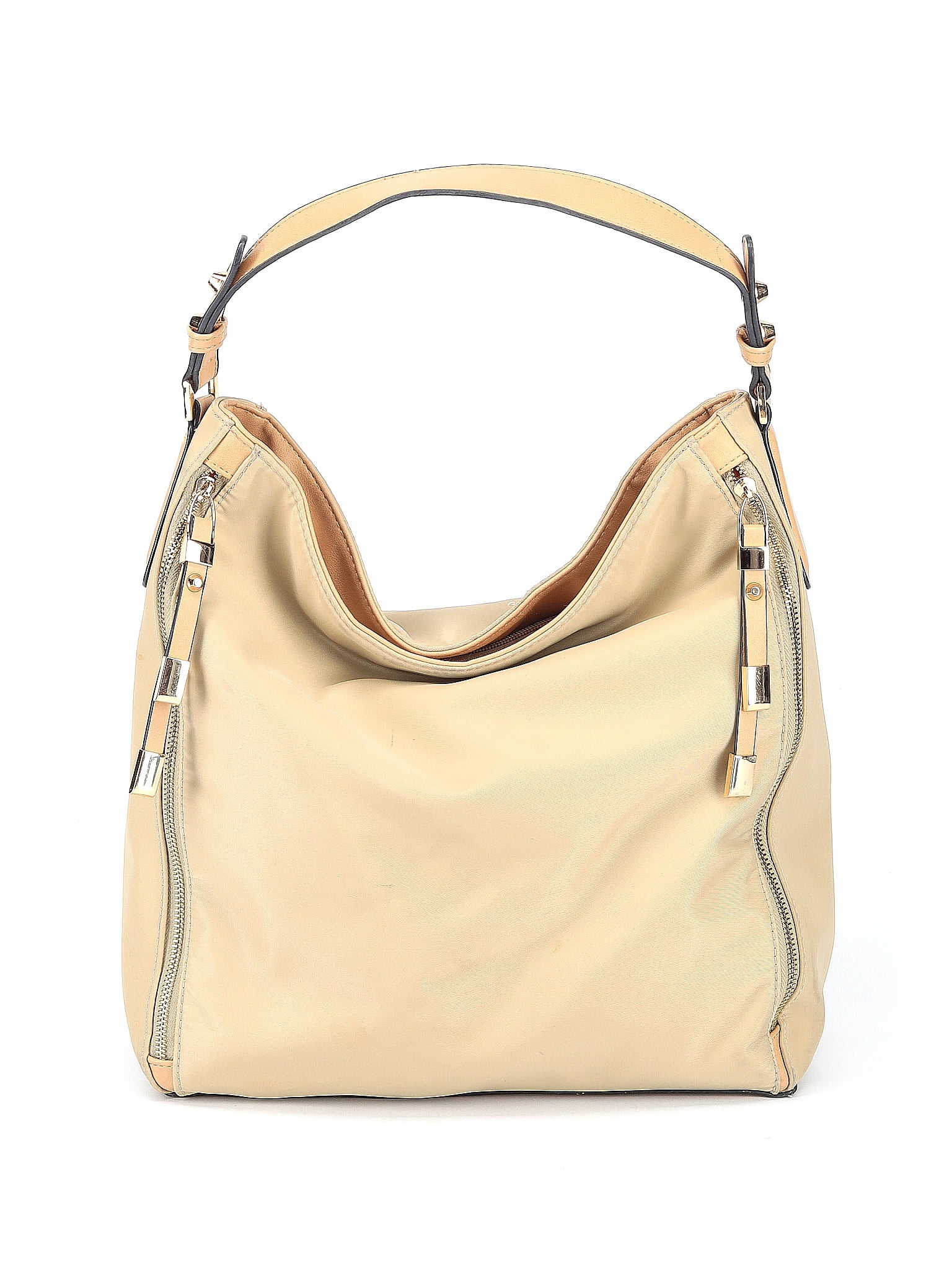 Sondra Roberts Solid Tan Ivory Shoulder Bag One Size - 74% off | ThredUp