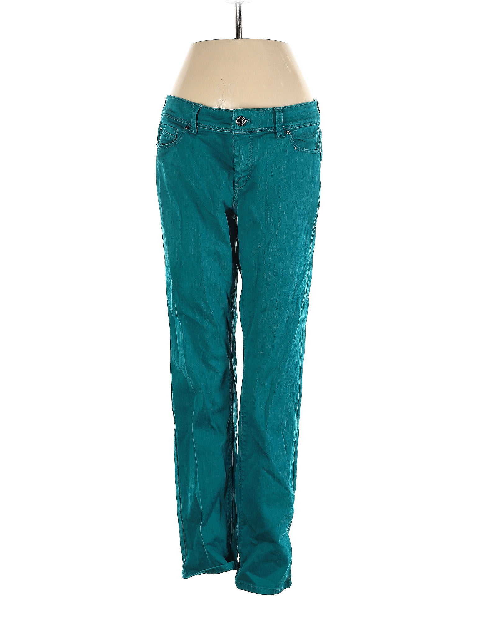 White House Black Market Teal Jeans Size 4 - 84% off | ThredUp