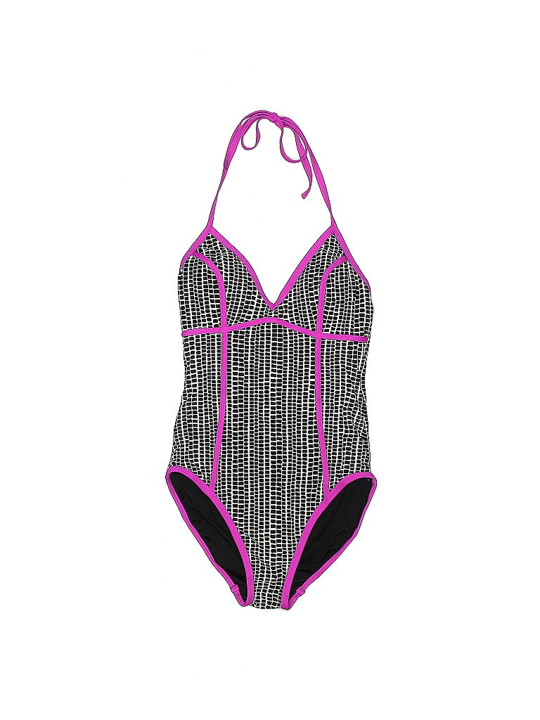 Ivanka Trump Gray Purple One Piece Swimsuit Size 4 - 74% off | ThredUp