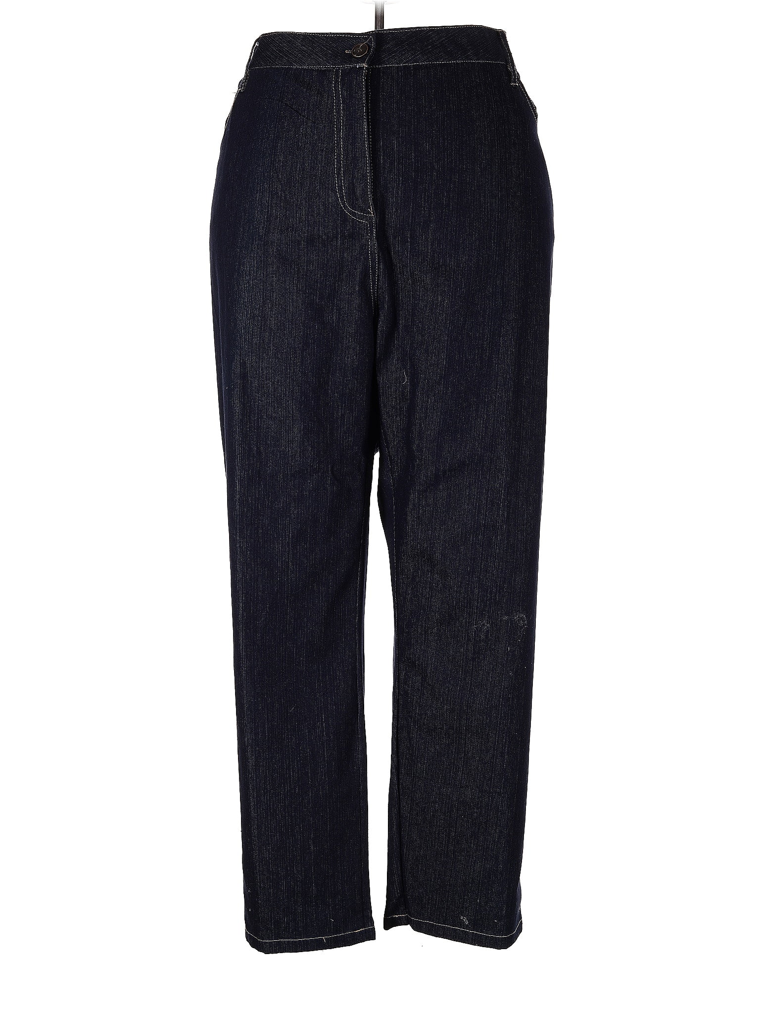 Gold Flava Tweed Chevron-herringbone Blue Jeans Size 32 (Plus) - 57% ...