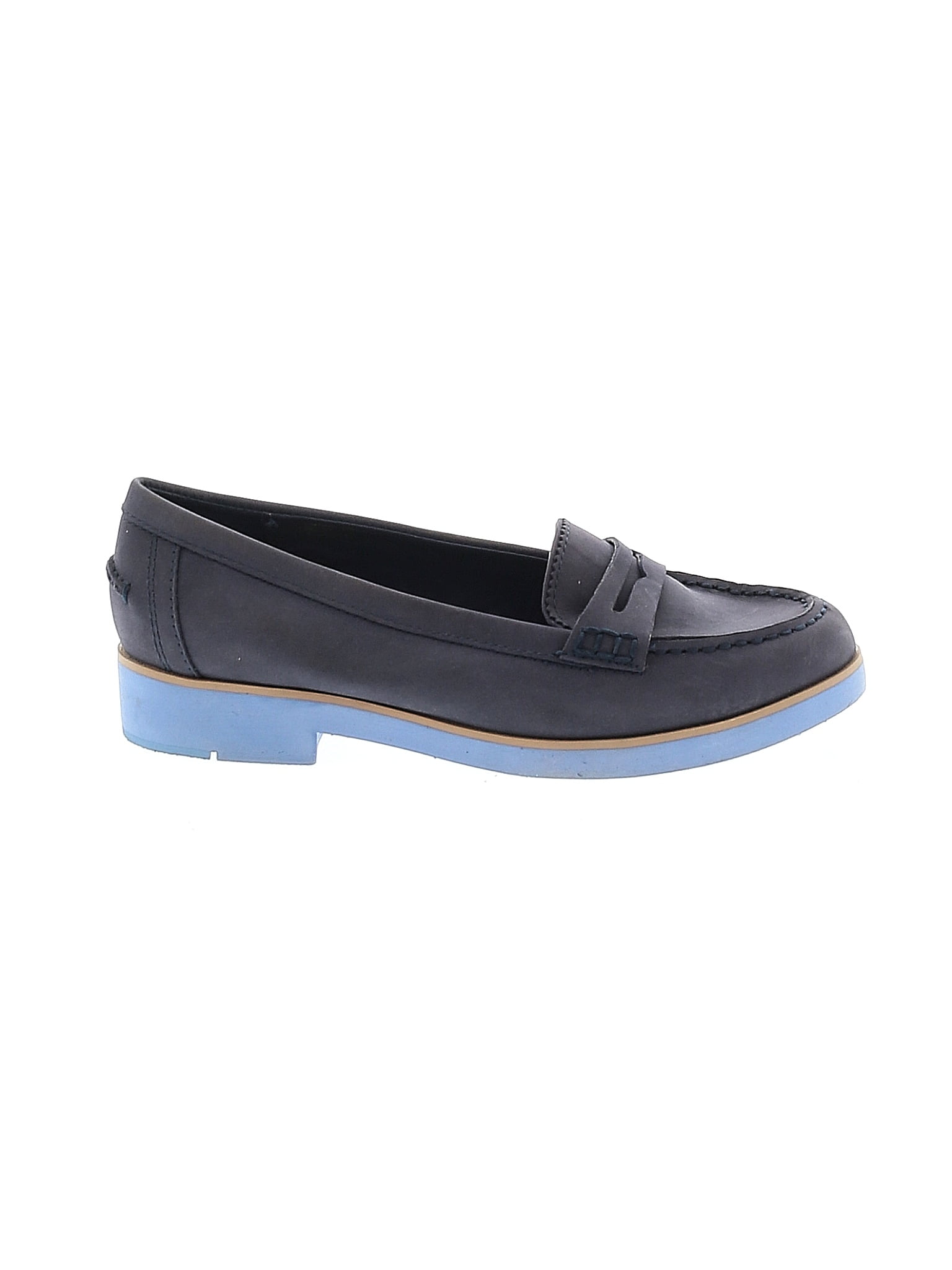 Lauren by Ralph Lauren Solid Black Blue Flats Size 5 1/2 - 59% off ...