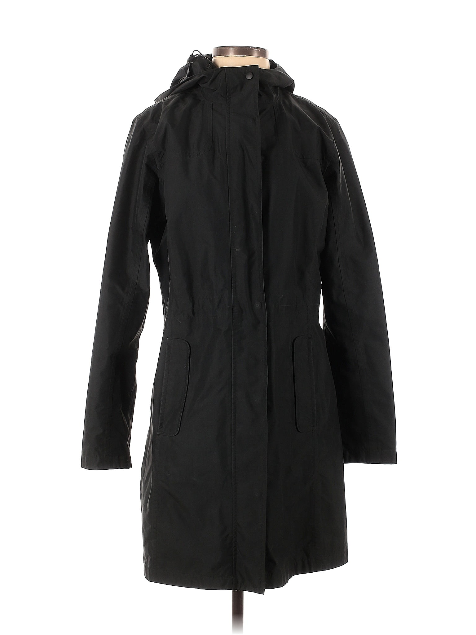 L.L.Bean 100% Polyester Solid Black Jacket Size XS - 41% off | ThredUp