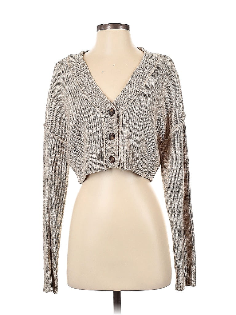 Garage Gray Cardigan Size P - 39% off | ThredUp