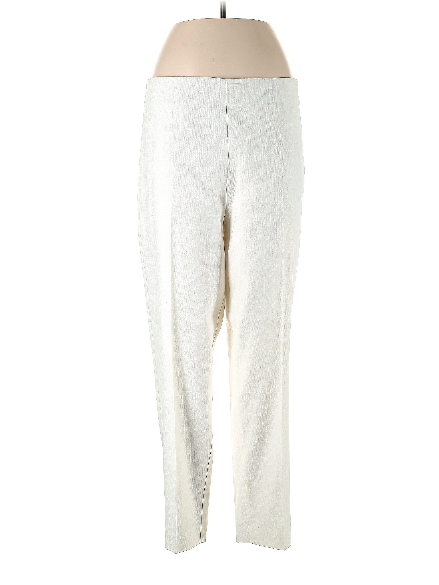 Ann Taylor White Ivory Casual Pants Size 10 - 67% off | ThredUp