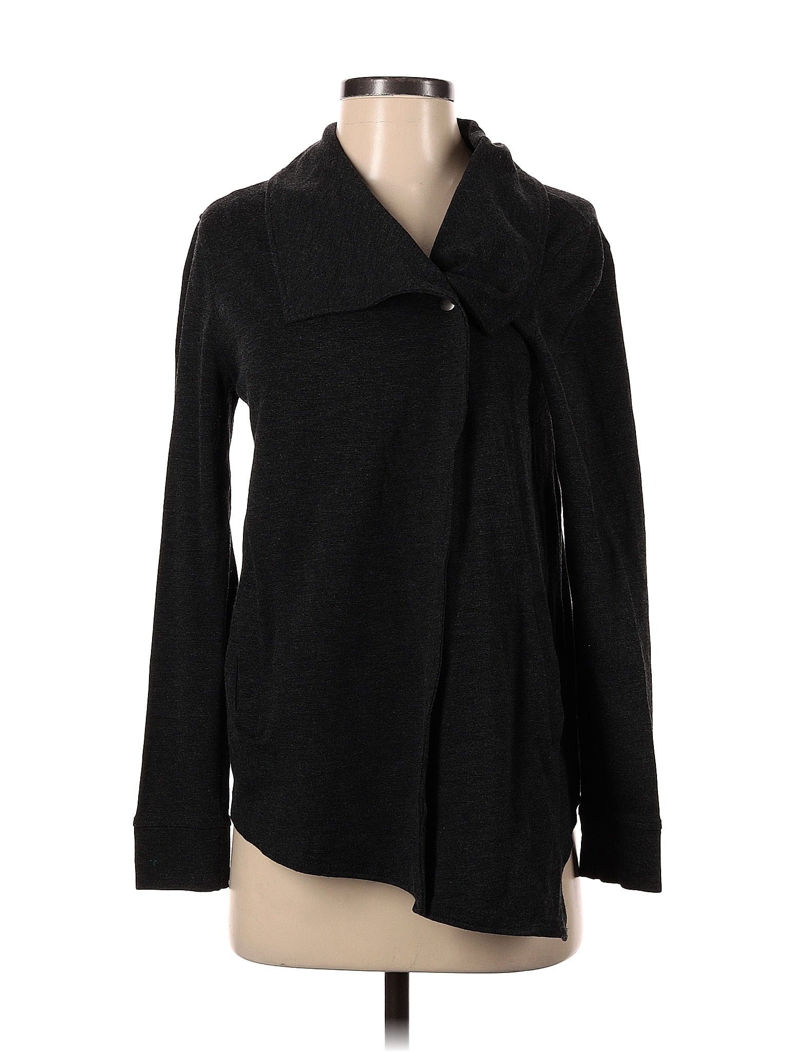 Kensie Solid Black Jacket Size S - 75% off | ThredUp