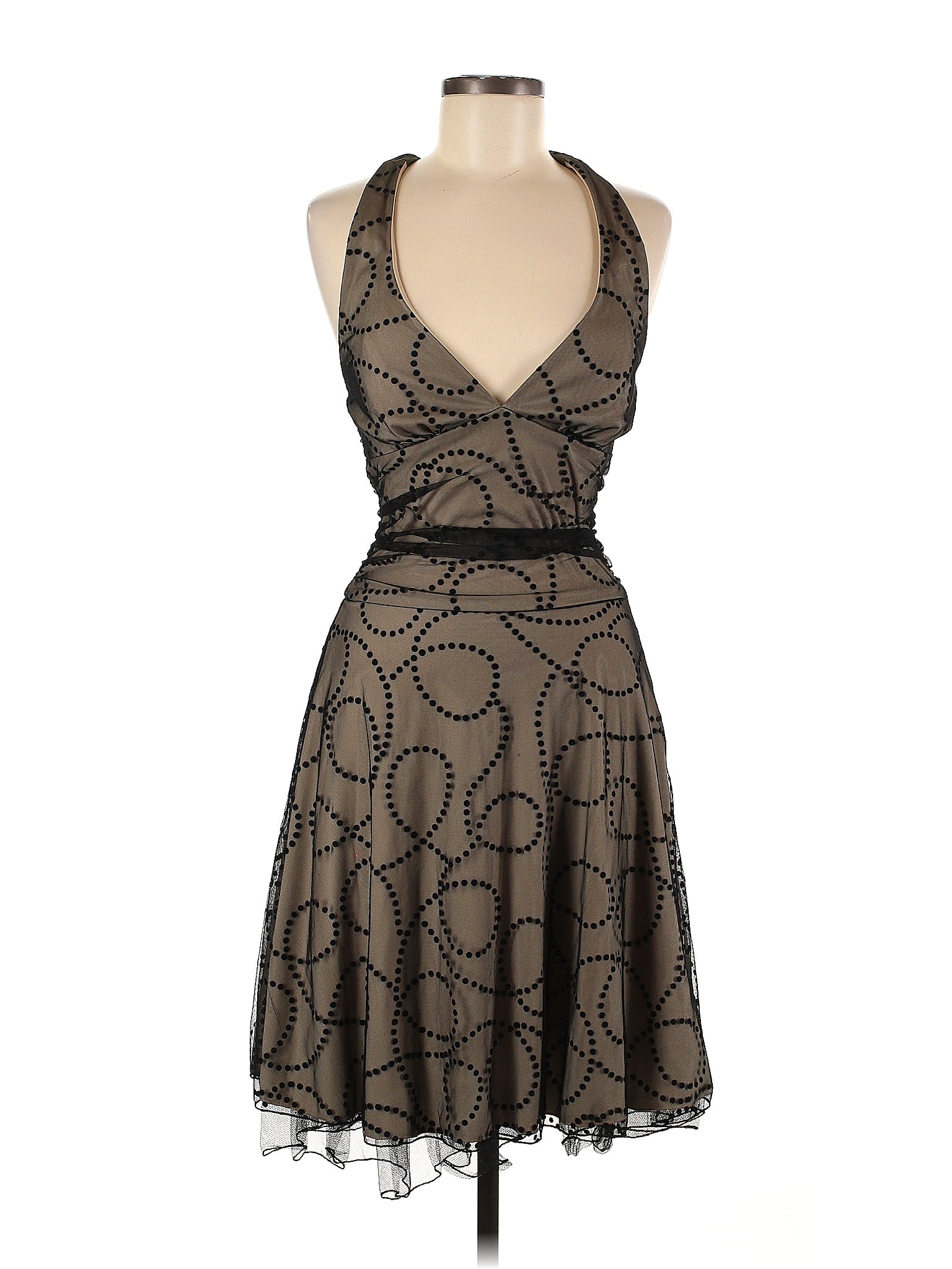 Ruby Rox Black Brown Cocktail Dress Size M - 59% off | ThredUp