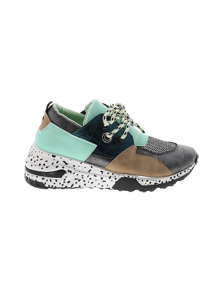 Yoki Multi Color Green Sneakers Size 8 - 45% off | ThredUp