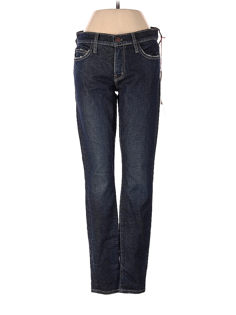 Current/Elliott Solid Blue Jeans Size S - 79% off | ThredUp