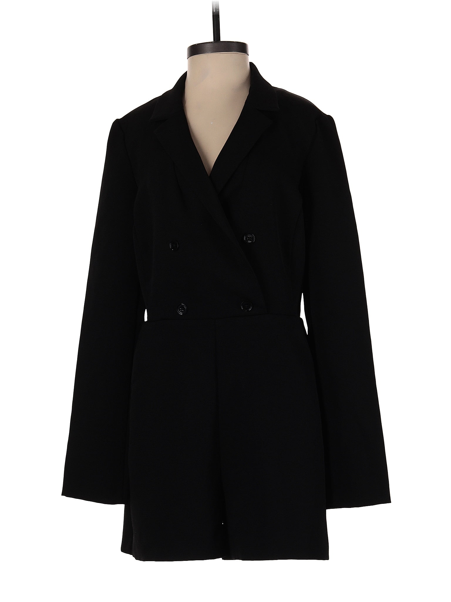 Express Solid Black Romper Size S - 67% off | ThredUp