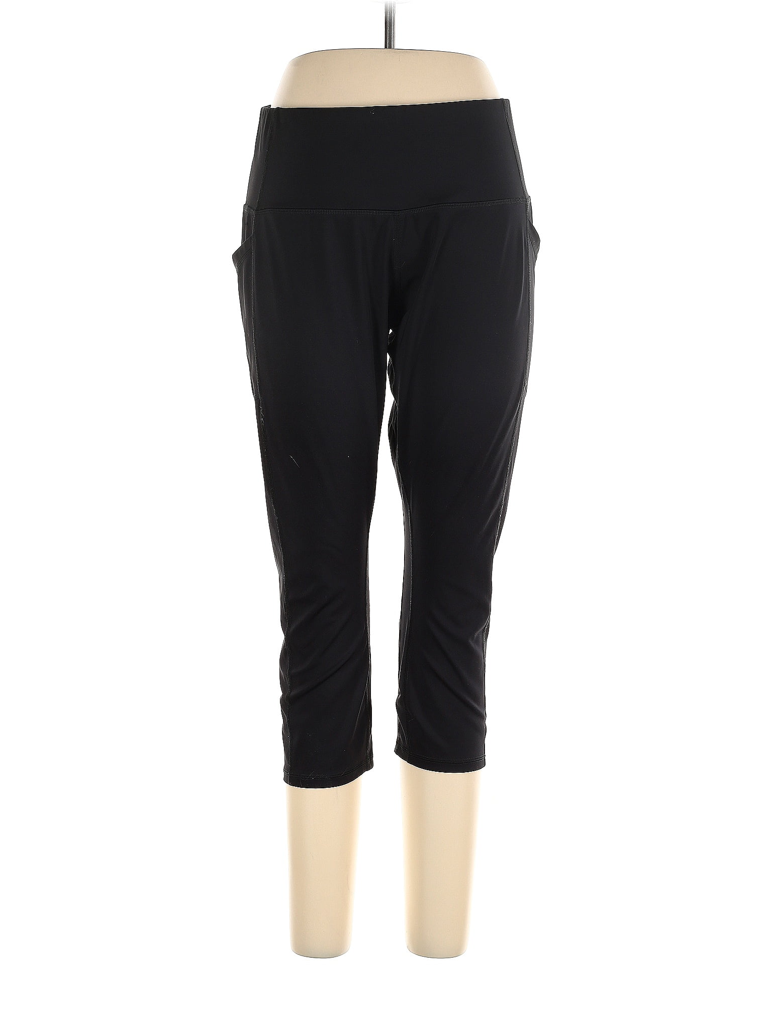 all in motion Solid Black Active Pants Size XL - 50% off | ThredUp