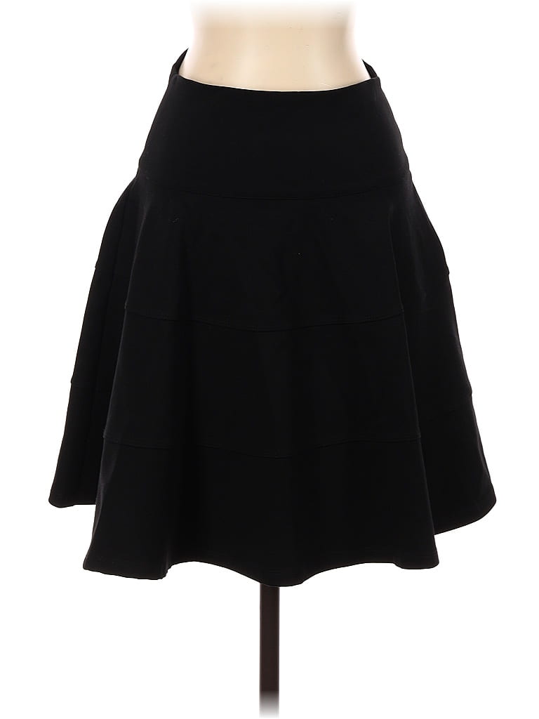 Assorted Brands Solid Black Casual Skirt Size S 60 Off Thredup