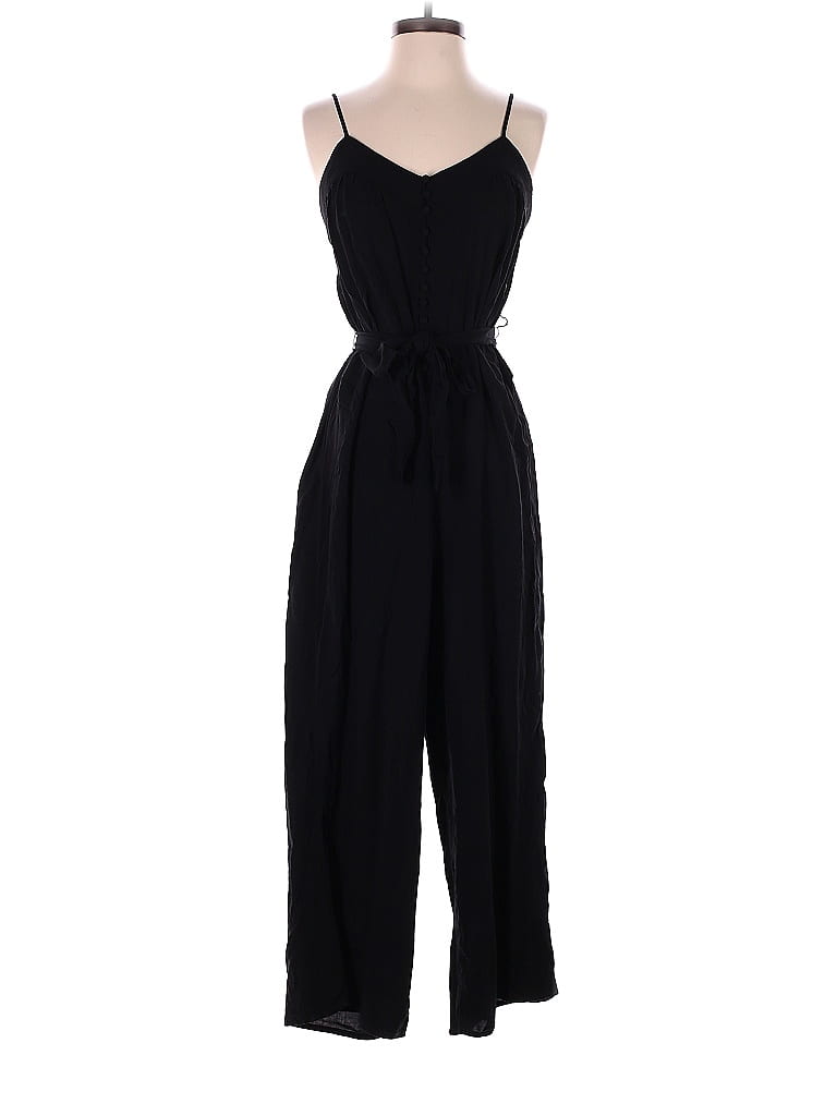 Trixxi Solid Black Jumpsuit Size M - 51% off | ThredUp