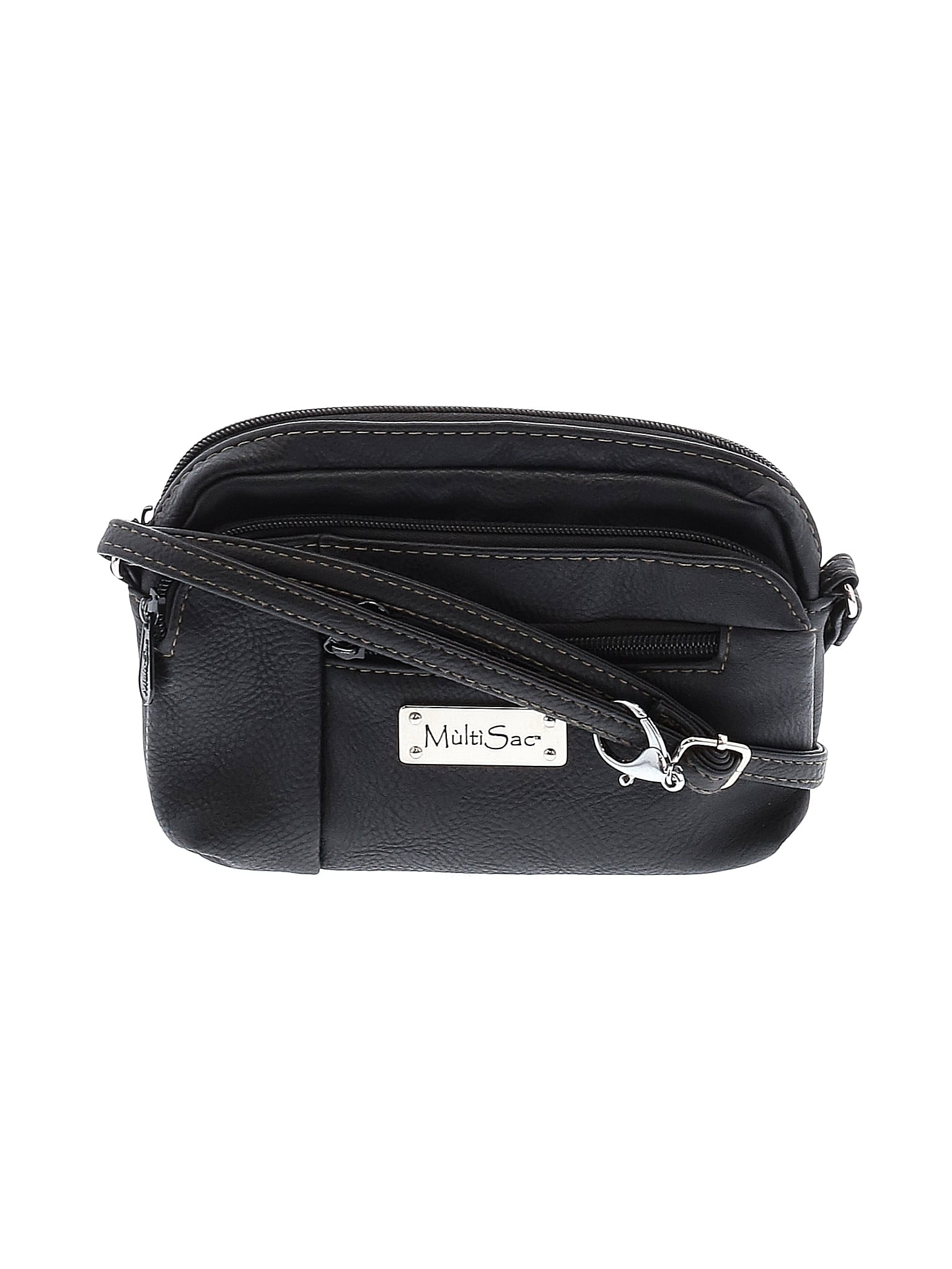 MultiSac Solid Black Crossbody Bag One Size - 64% off | ThredUp
