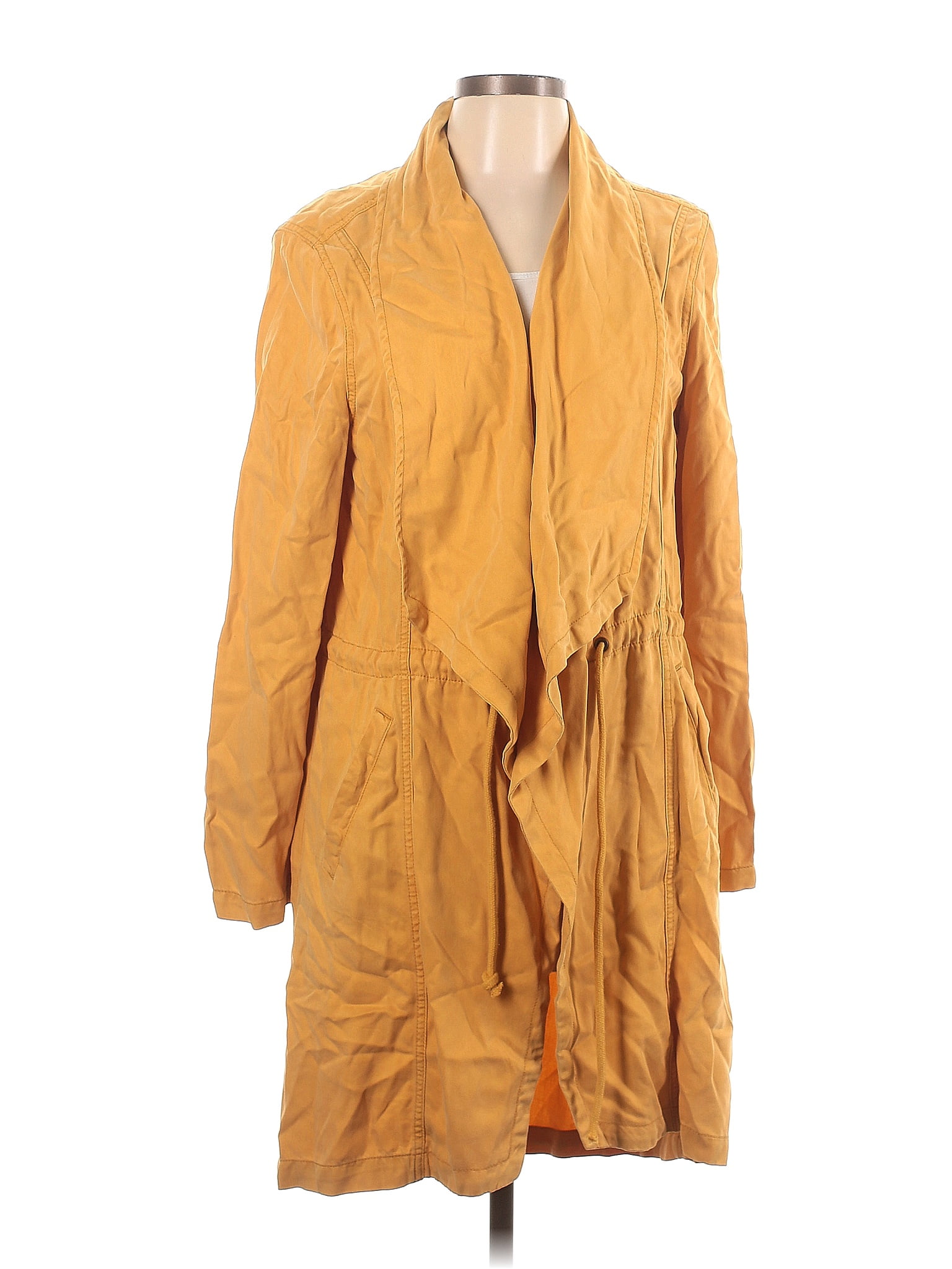 Max Jeans 100% Tencel Lyocell Gold Yellow Jacket Size L - 62% off | ThredUp