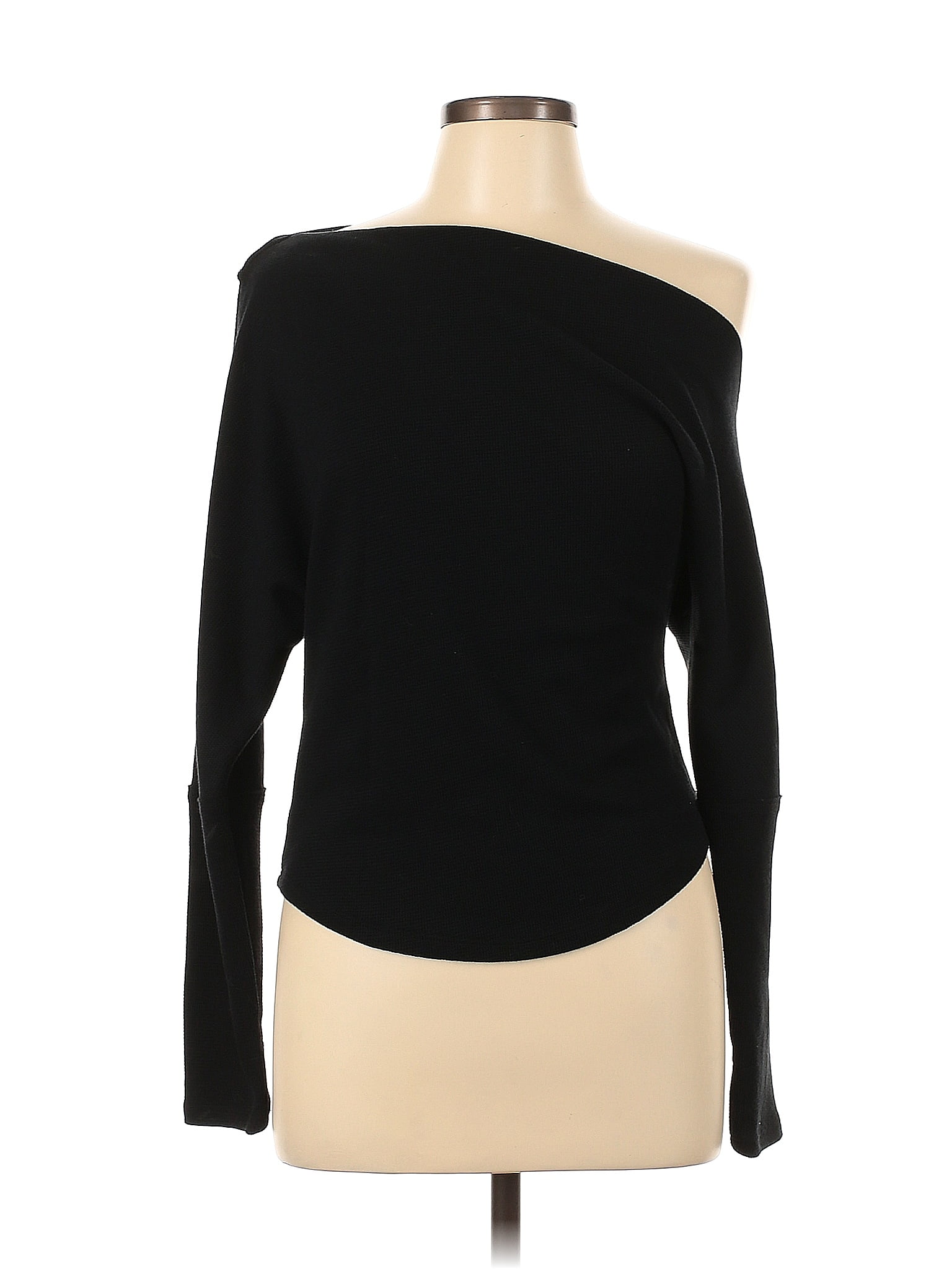 We The Free Solid Black Long Sleeve Top Size M 61 Off Thredup
