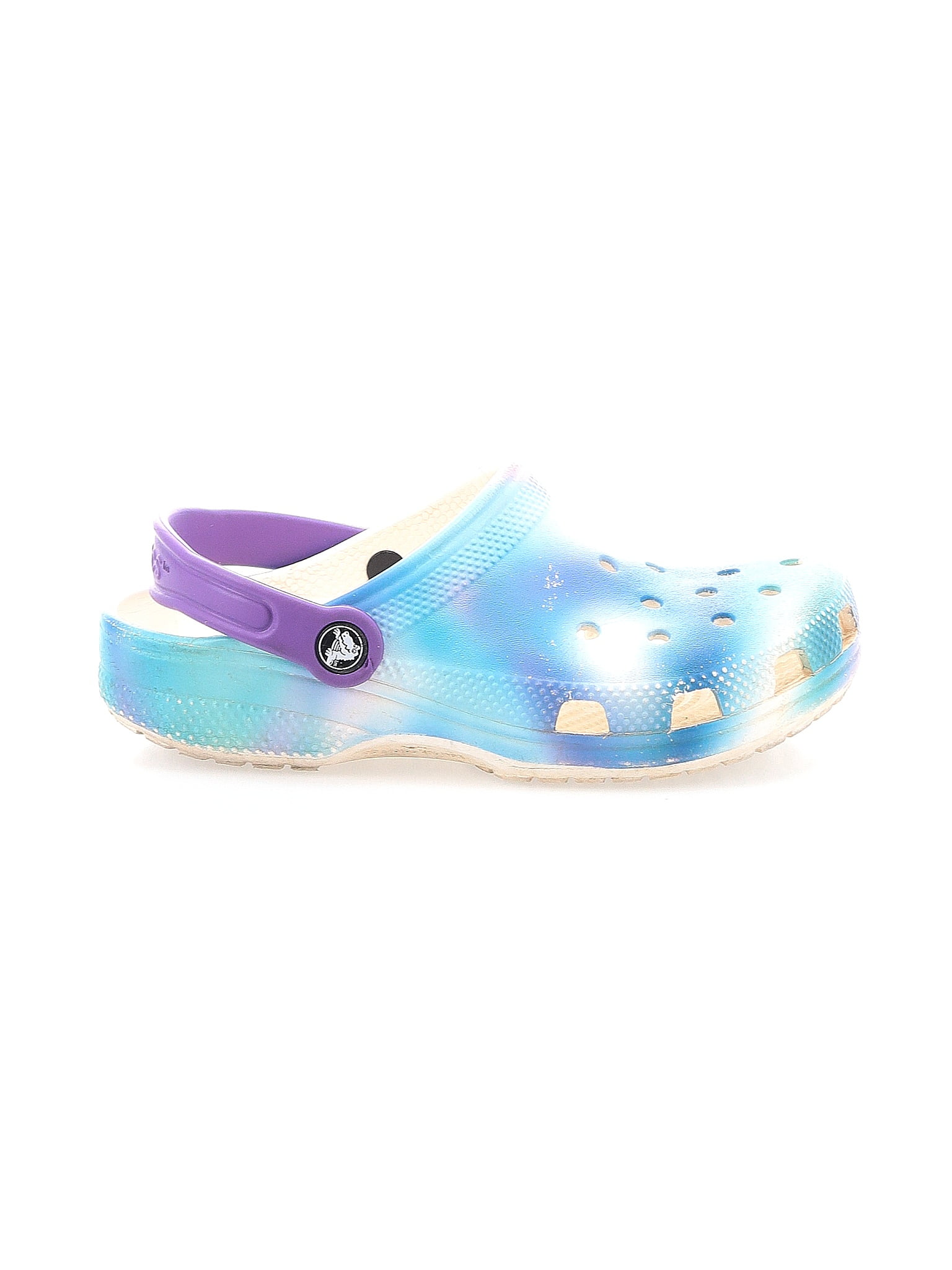 Crocs Color Block Blue Clogs Size 3 - 44% off | ThredUp