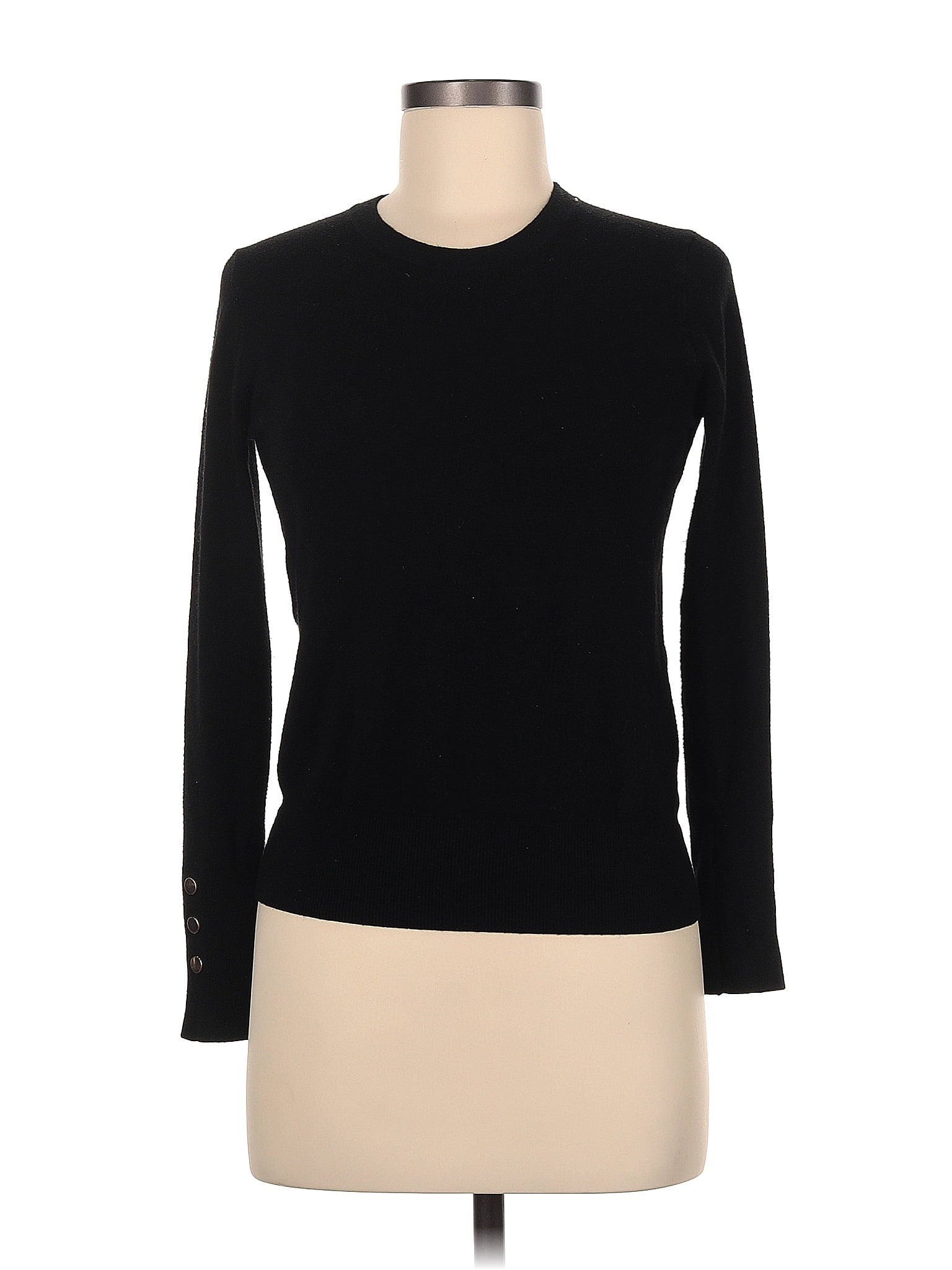 Zara Color Block Solid Black Pullover Sweater Size M 64 Off Thredup