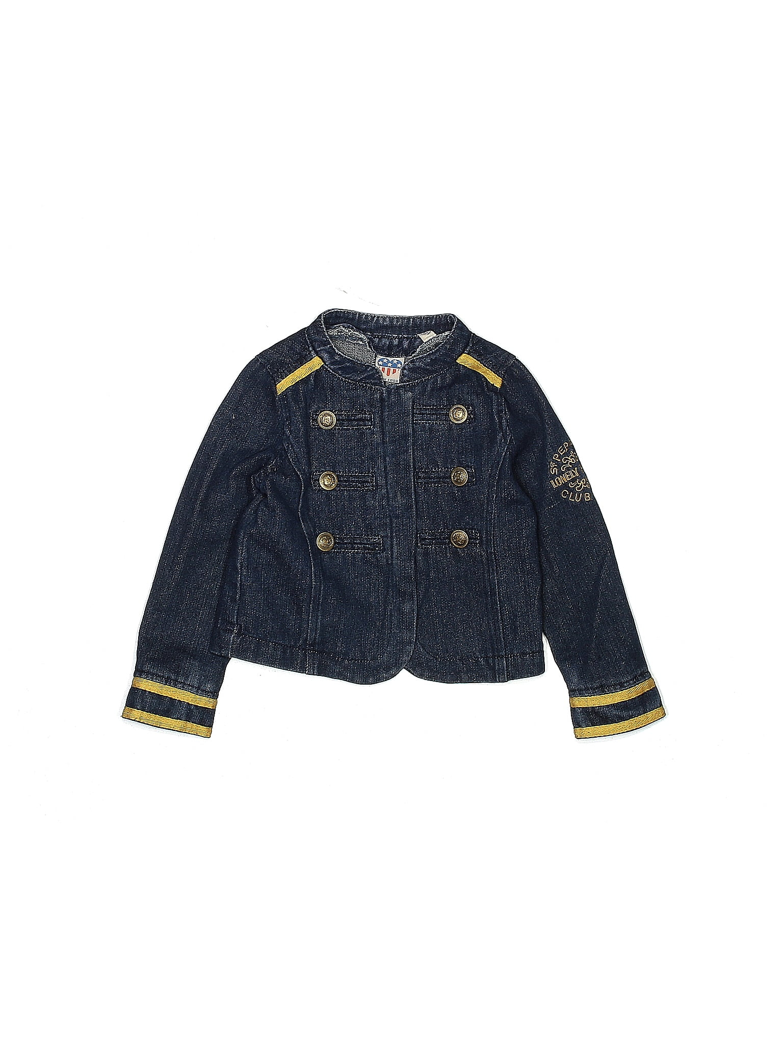 Junk Food Blue Denim Jacket Size 3T - 57% off | ThredUp