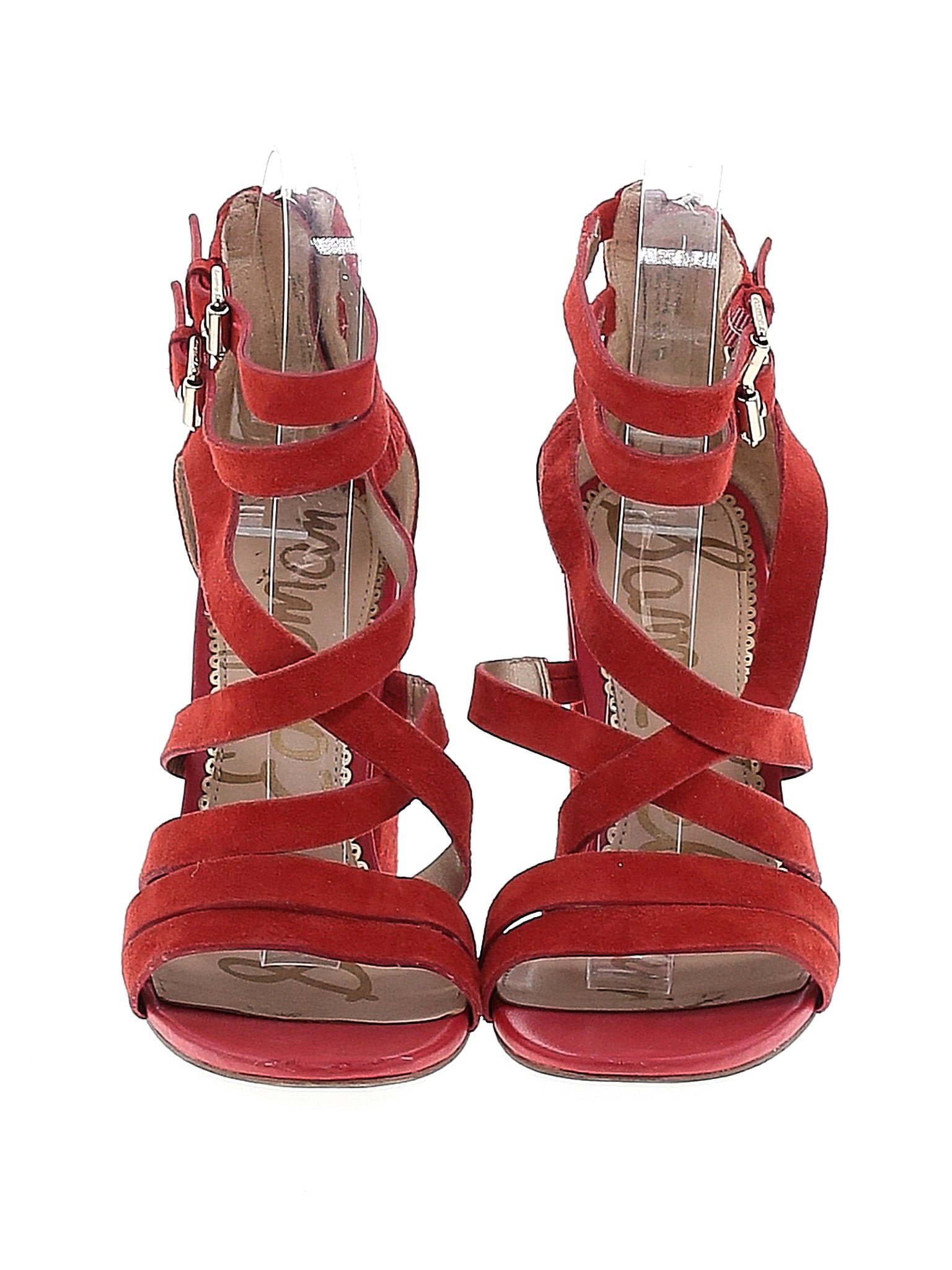 Sam Edelman Red Heels Size 6 - 70% off | ThredUp