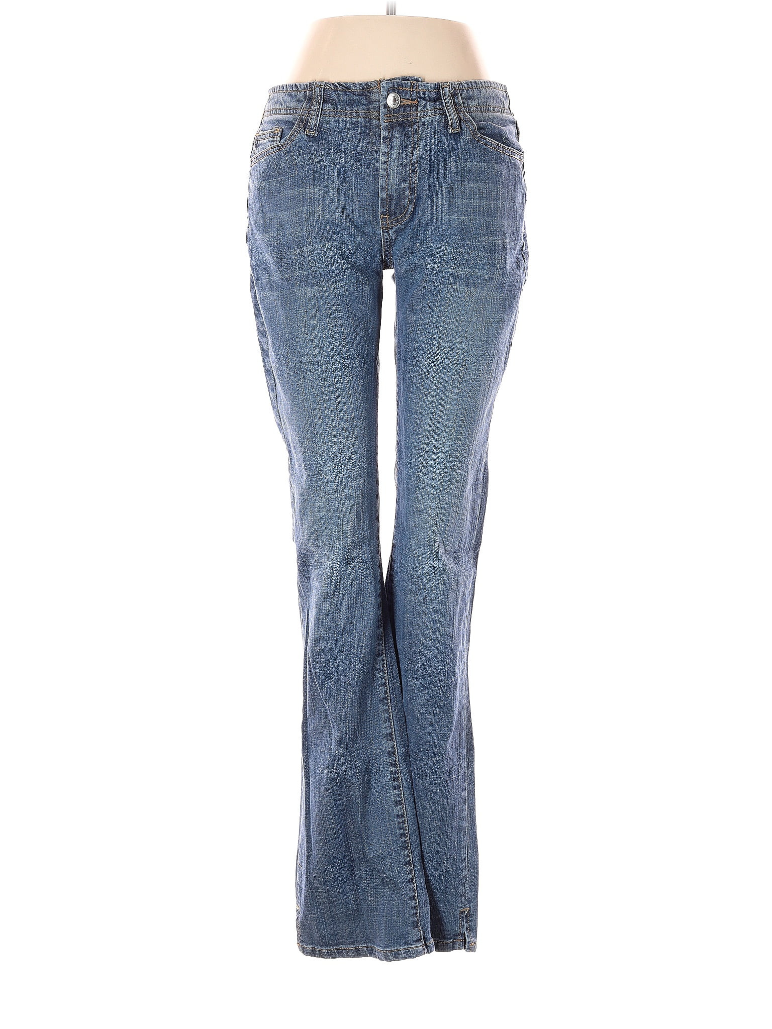 Edikted Solid Blue Jeans Size S - 64% off | ThredUp