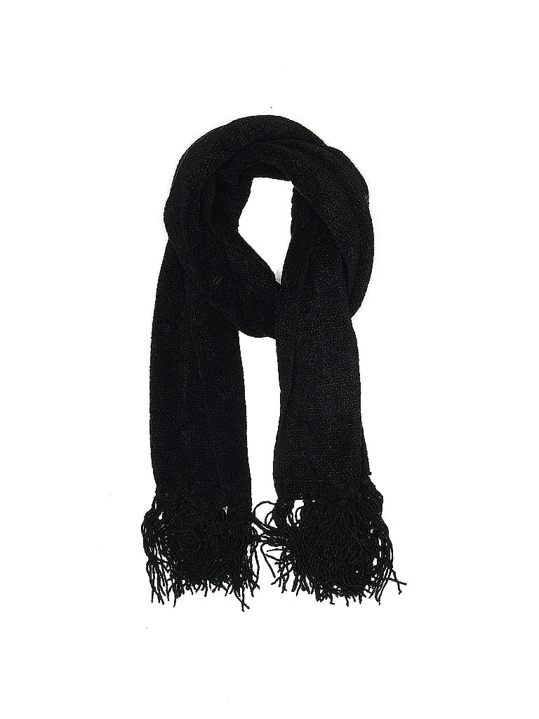 Unbranded Solid Black Scarf One Size - 44% off | ThredUp