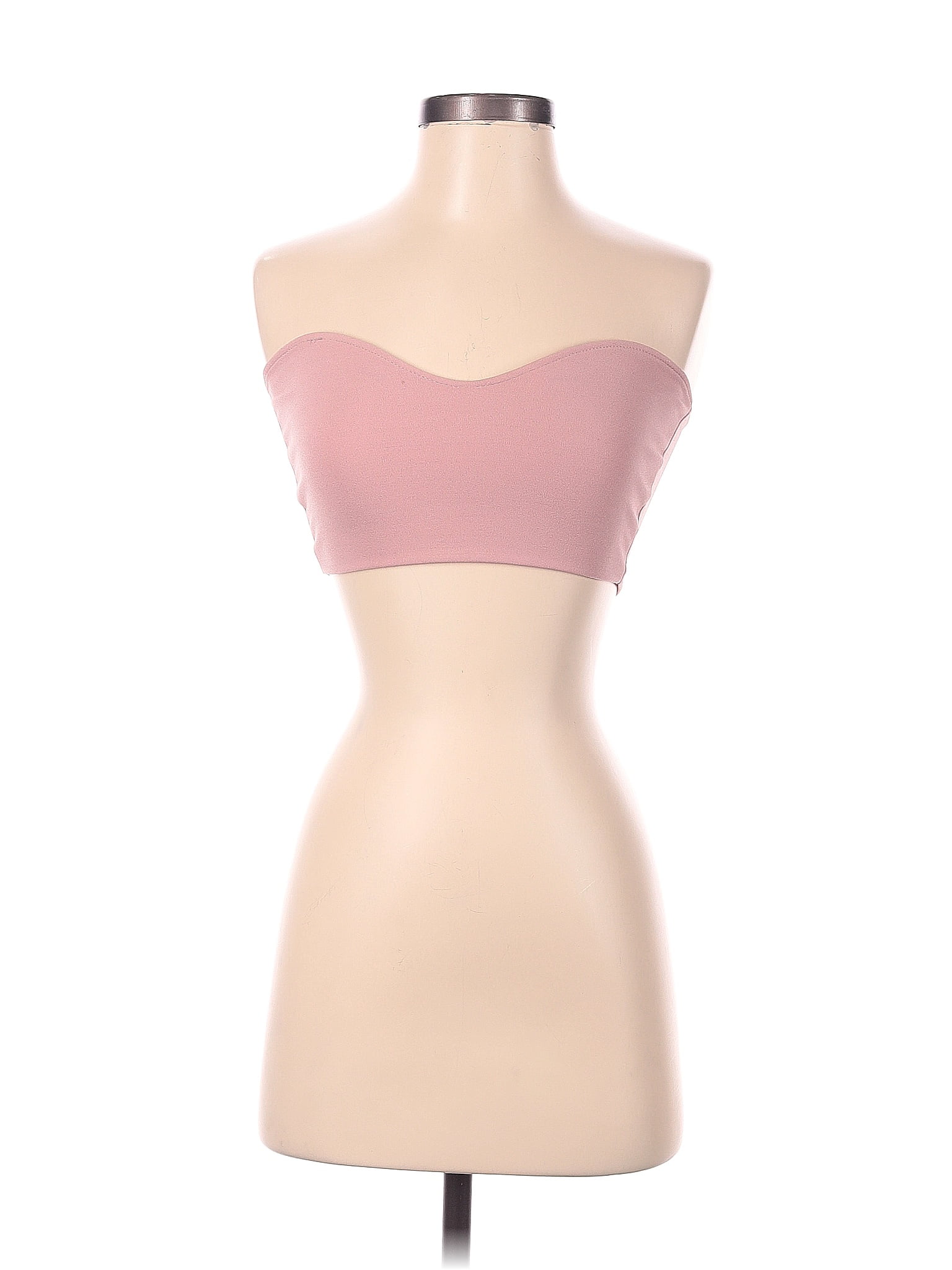 PrettyLittleThing Pink Tube Top Size 2 - 59% off | ThredUp