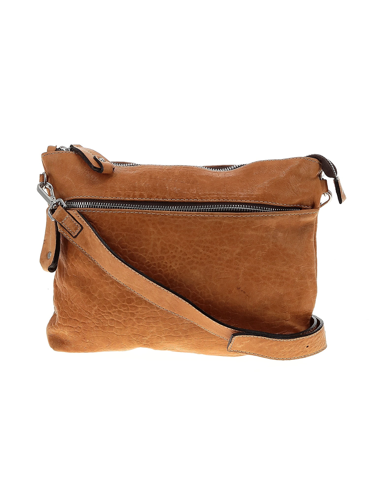 Maxon Collection 100% Leather Color Block Solid Brown Tan Leather ...