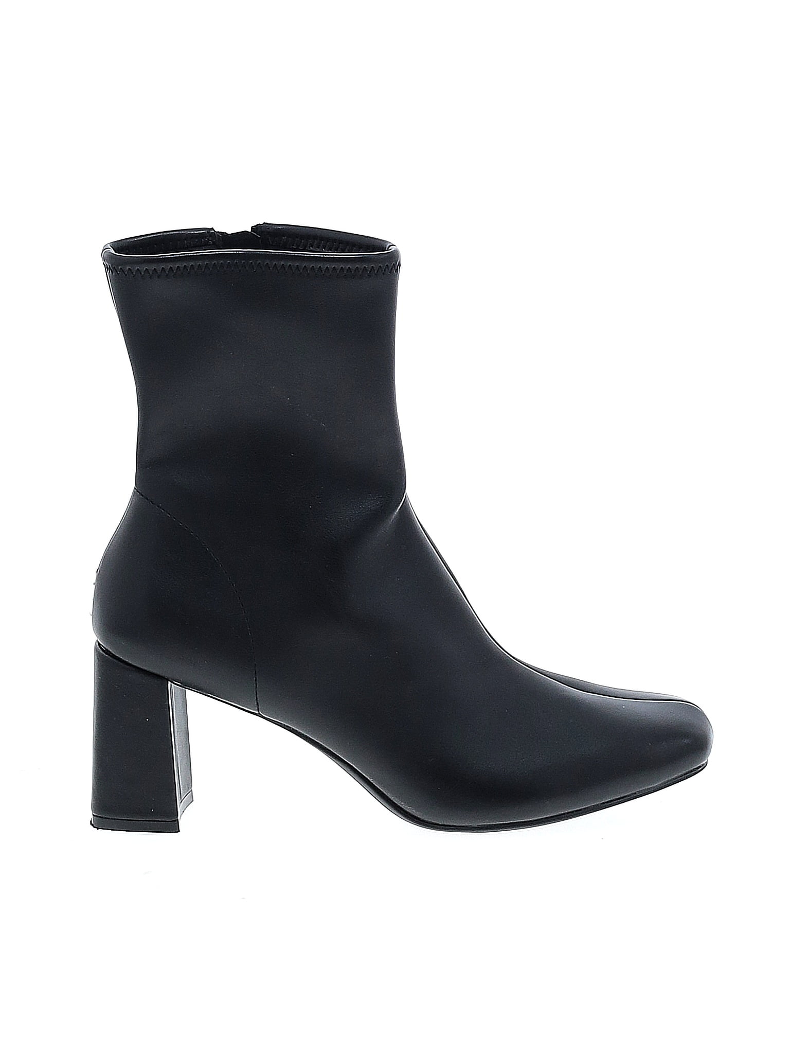 A New Day Solid Black Boots Size 8 1/2 - 42% off | ThredUp