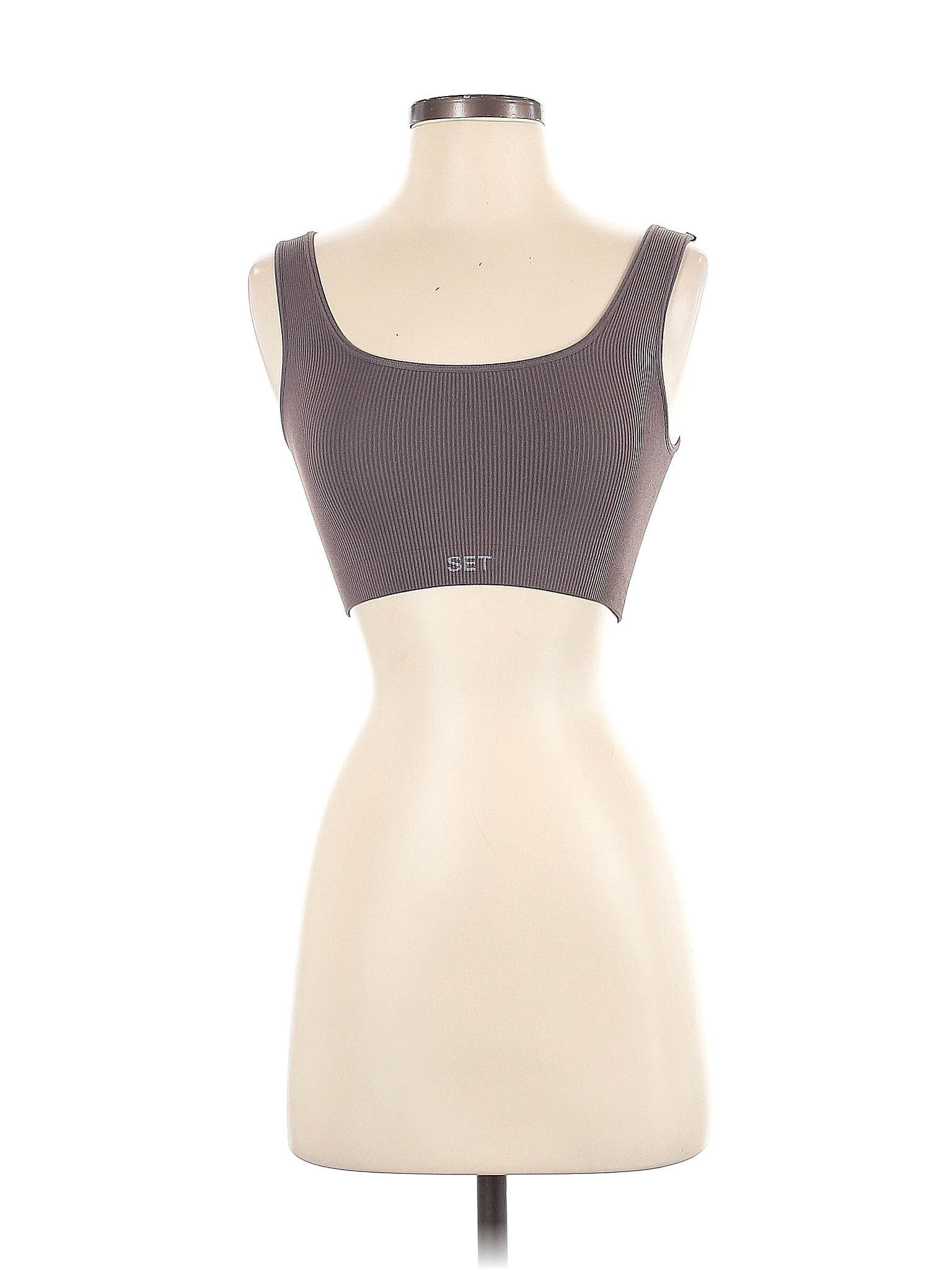 Set Active Gray Brown Tank Top Size XS - Sm - 54% off | ThredUp