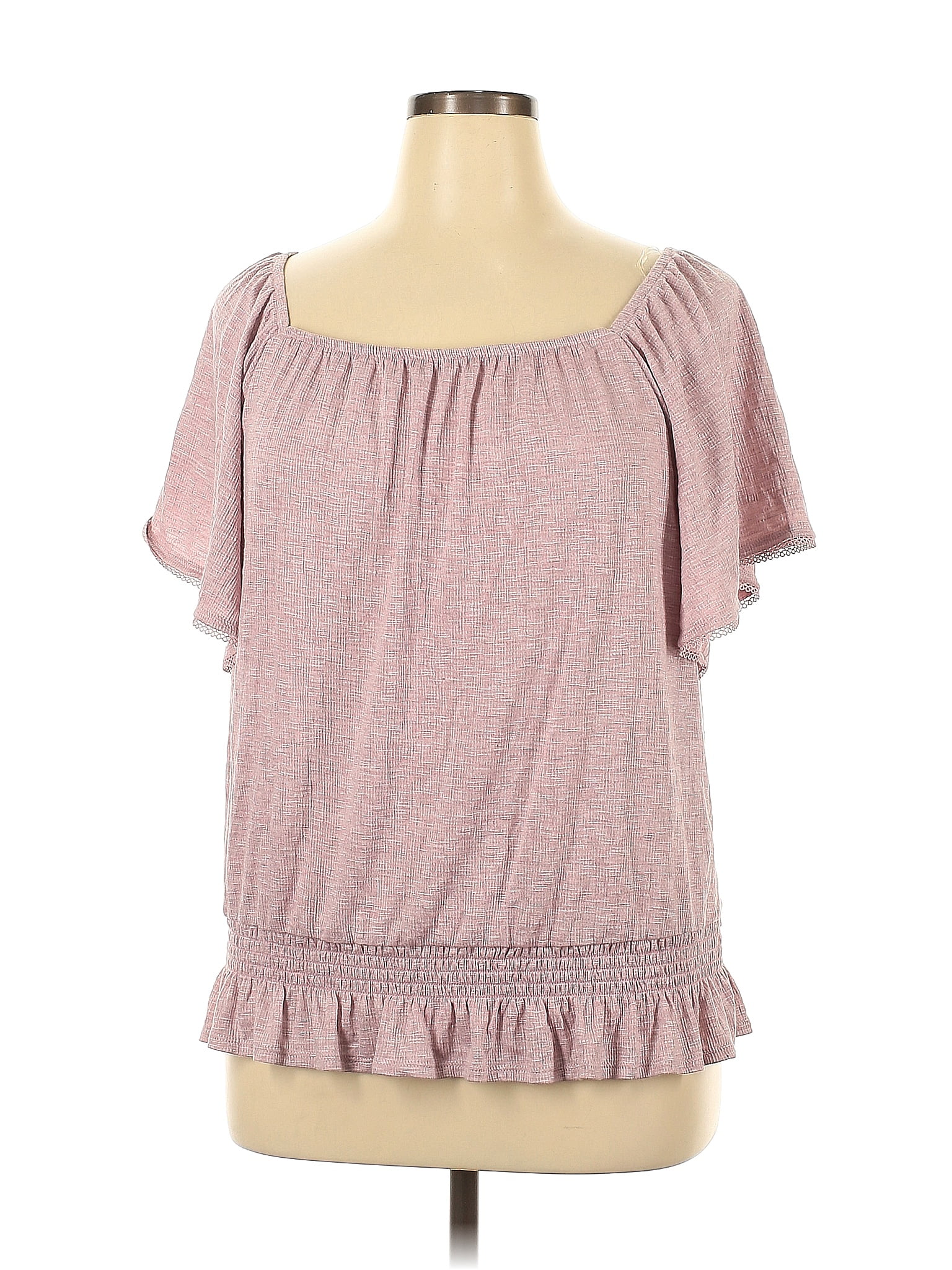 Alyx Pink Short Sleeve Top Size Xl 71 Off Thredup