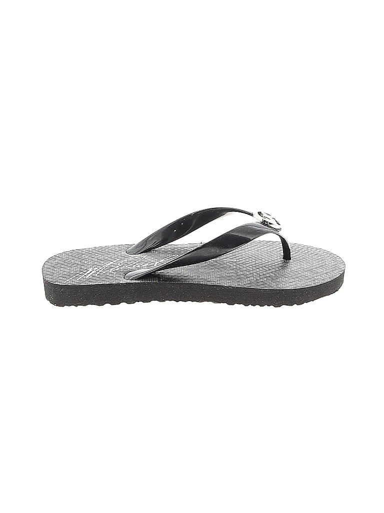 MICHAEL Michael Kors Black Gray Flip Flops Size 5 - 70% off | ThredUp