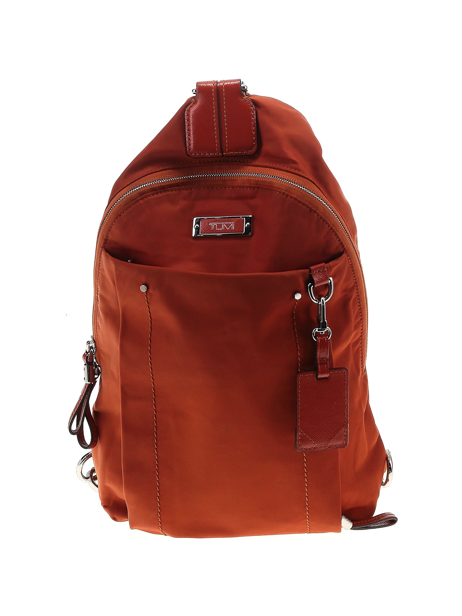 Tumi Solid Orange Backpack One Size - 71% off | ThredUp