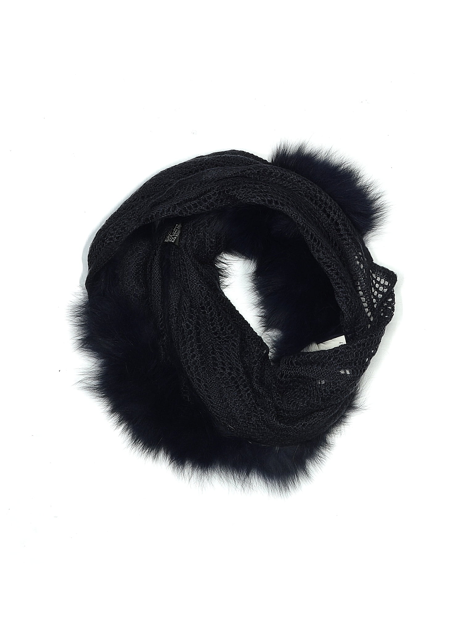 Surell 100% Acrylic Solid Black Scarf One Size - 71% off | ThredUp