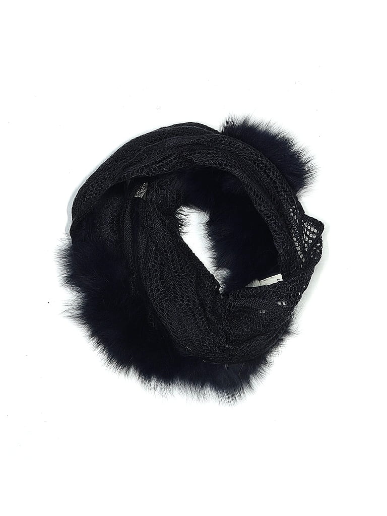 Surell 100% Acrylic Solid Black Scarf One Size - 71% off | ThredUp