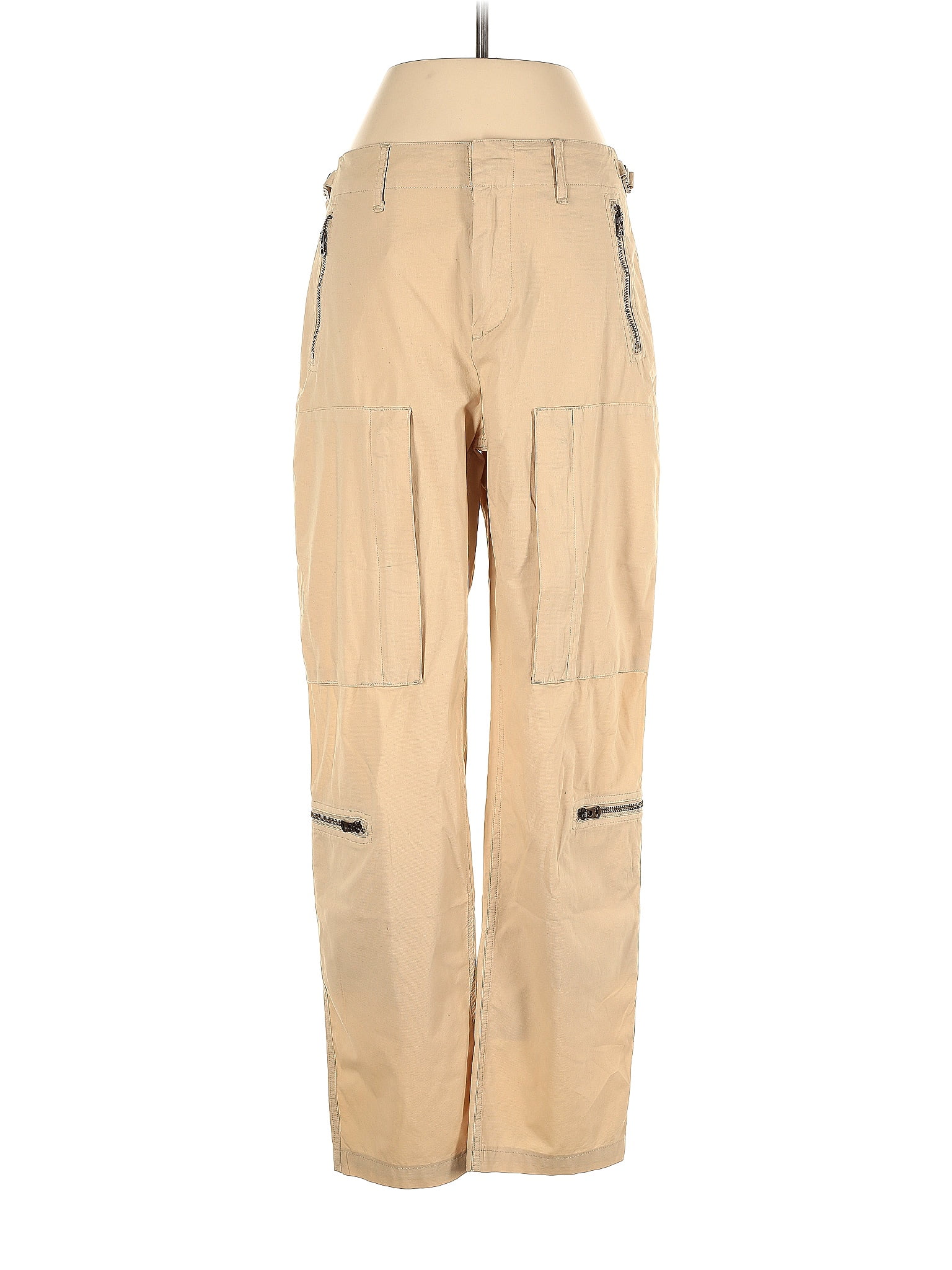 Rag & Bone 100% Cotton Solid Tan Cargo Pants Size 0 - 80% off | ThredUp