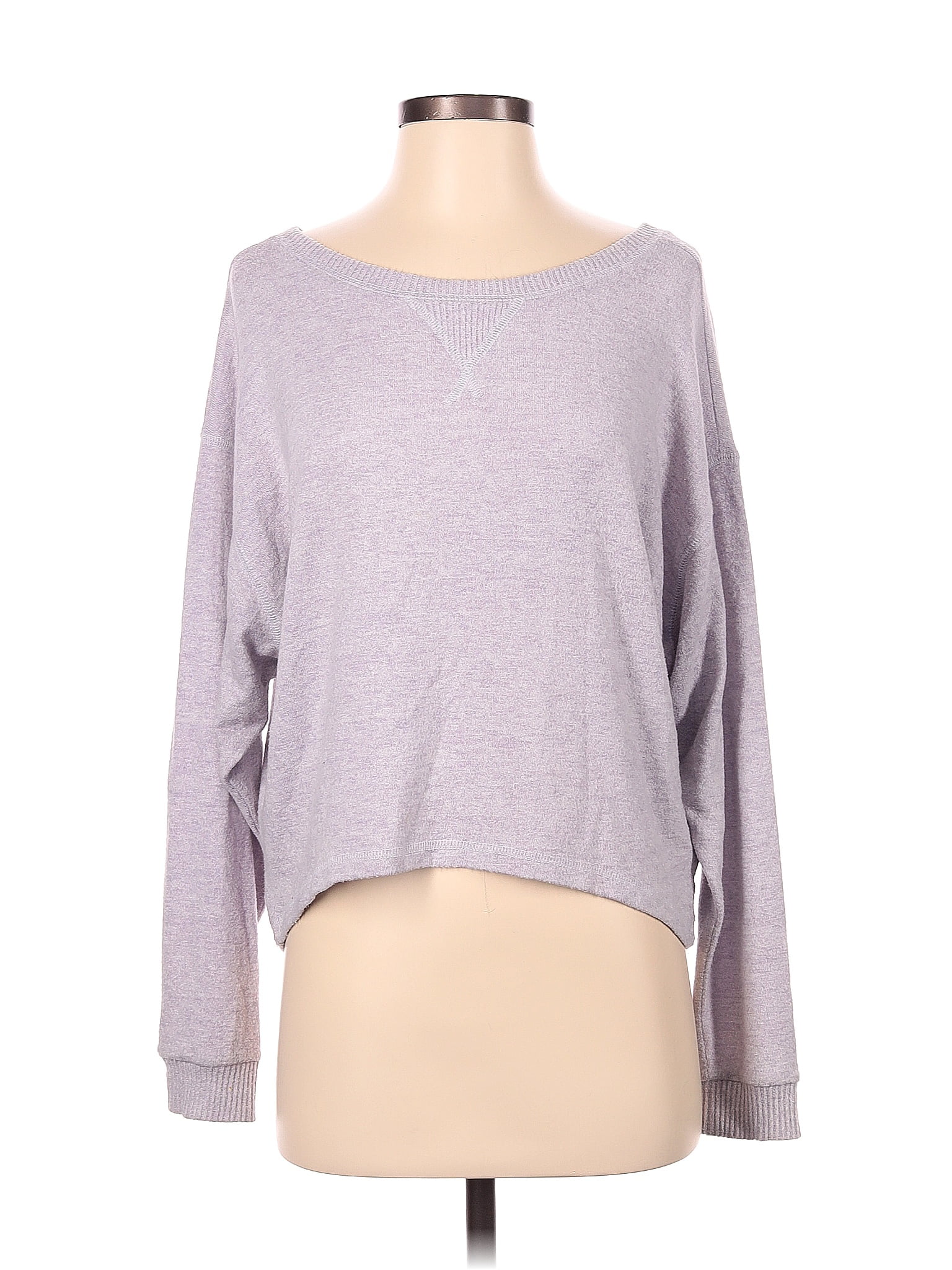Abercrombie & Fitch Color Block Marled Gray Pullover Sweater Size XS ...
