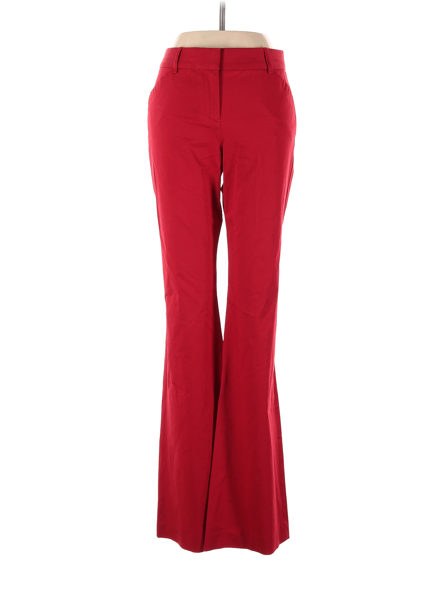 Moda International 100% Spandex Solid Red Dress Pants Size 4 - 59% off ...