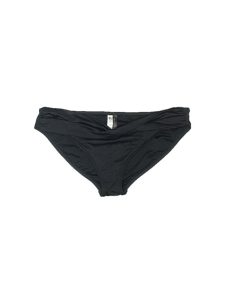 Seafolly Solid Black Swimsuit Top Size 18 Plus 68 Off Thredup