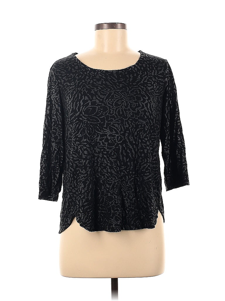 Zenergy by Chico's 100% Modal Black Long Sleeve Top Size Med (1) - 73% ...