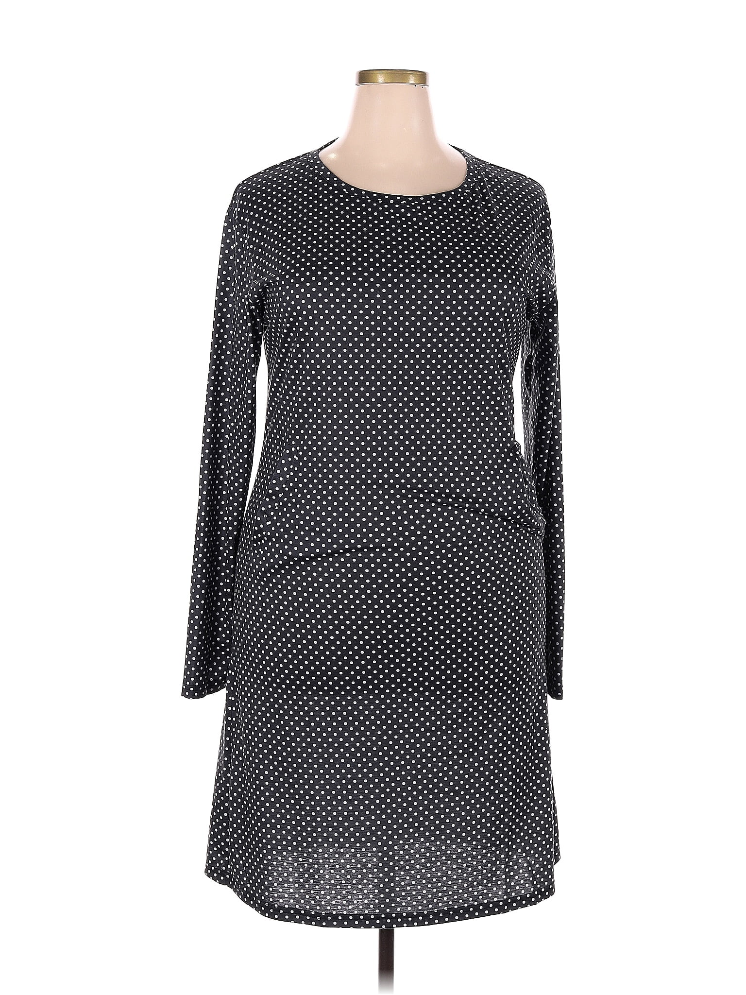 Misslook Multi Color Gray Casual Dress Size 2X (Plus) - 70% off | ThredUp