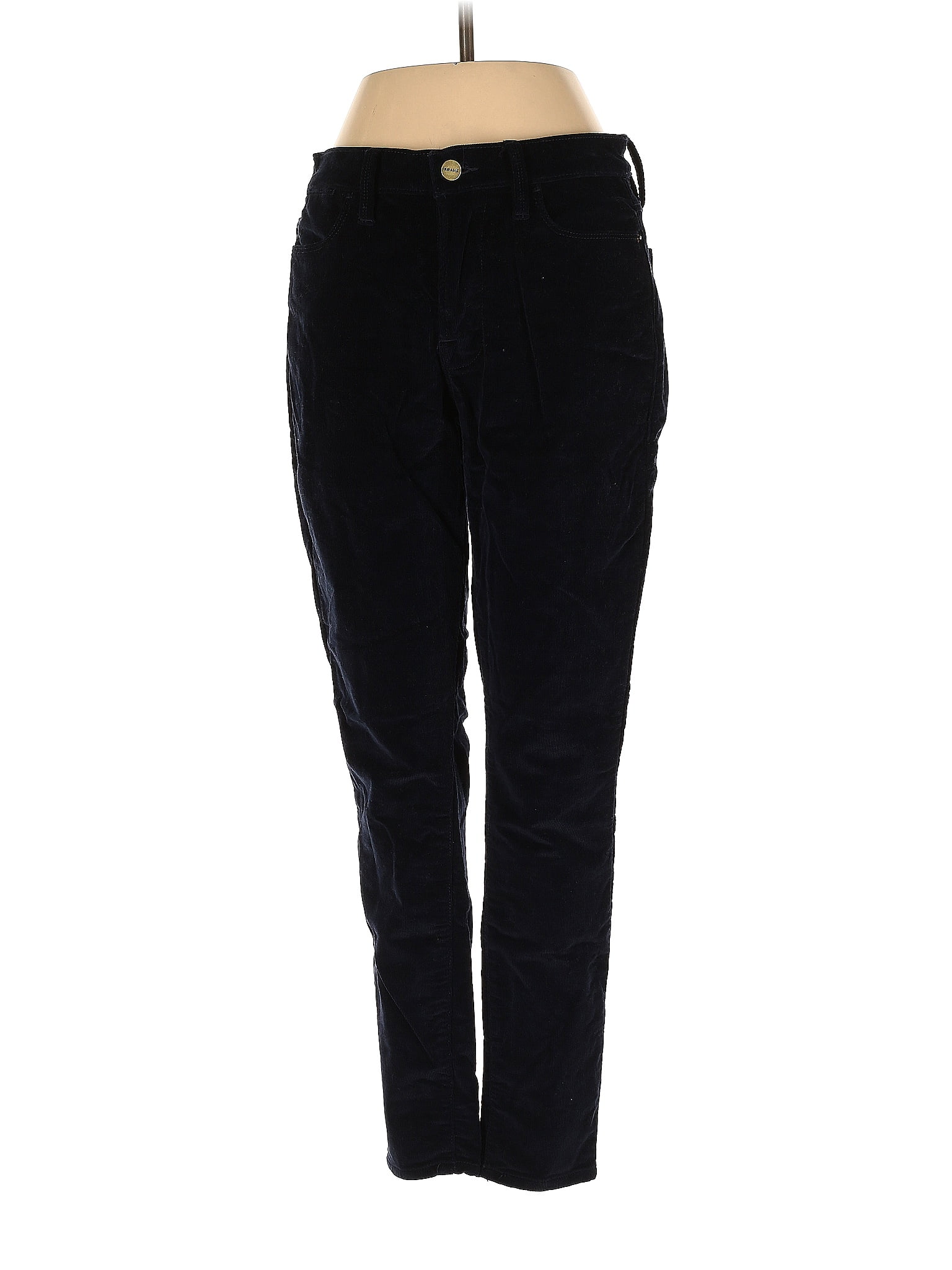FRAME Denim Solid Black Cords 27 Waist - 82% off | ThredUp