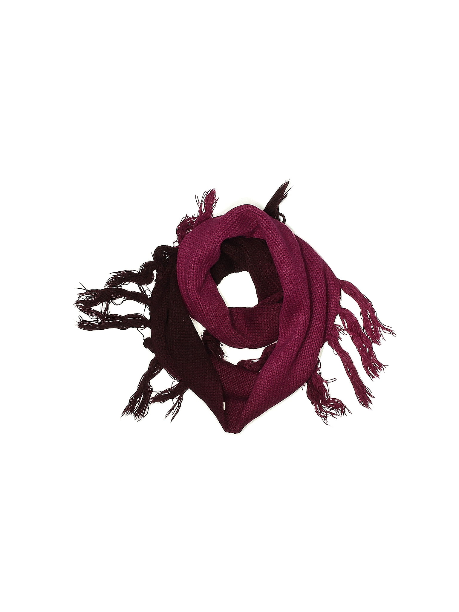 Collection 18 Solid Maroon Burgundy Scarf One Size - 59% off | ThredUp