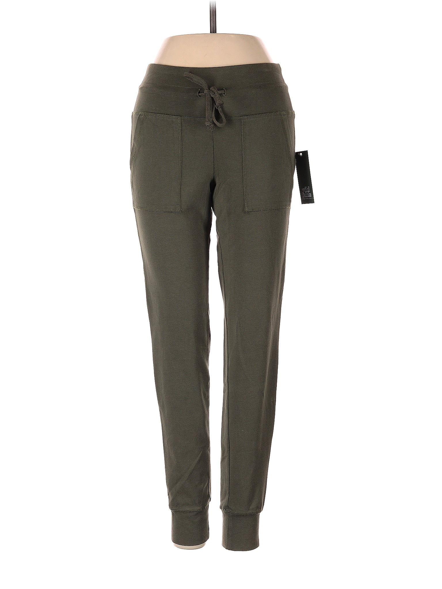 Wild Fable Solid Green Casual Pants Size XS - 6% off | ThredUp