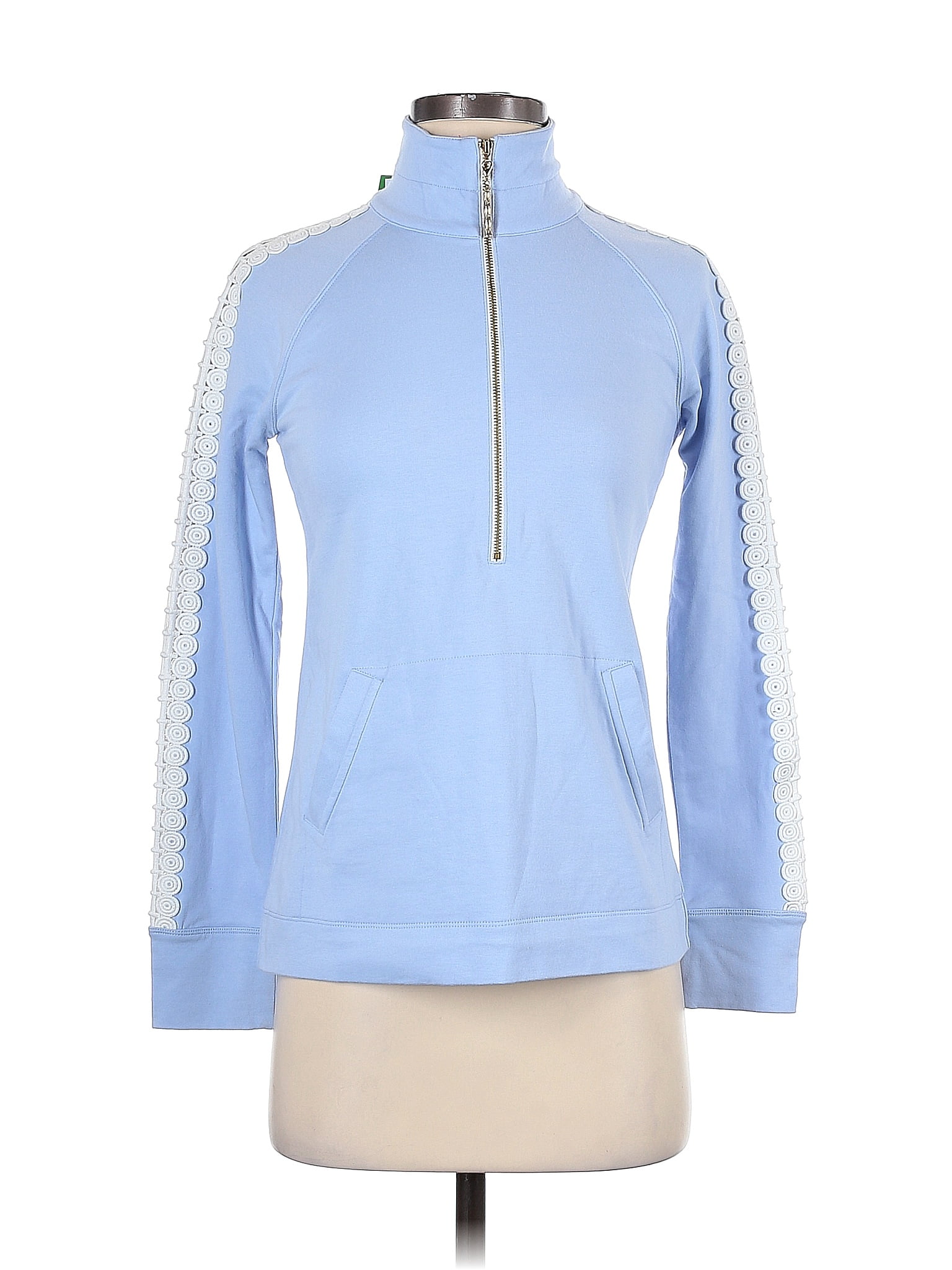 Lilly Pulitzer Blue Track Jacket Size XXS - 20% off | ThredUp