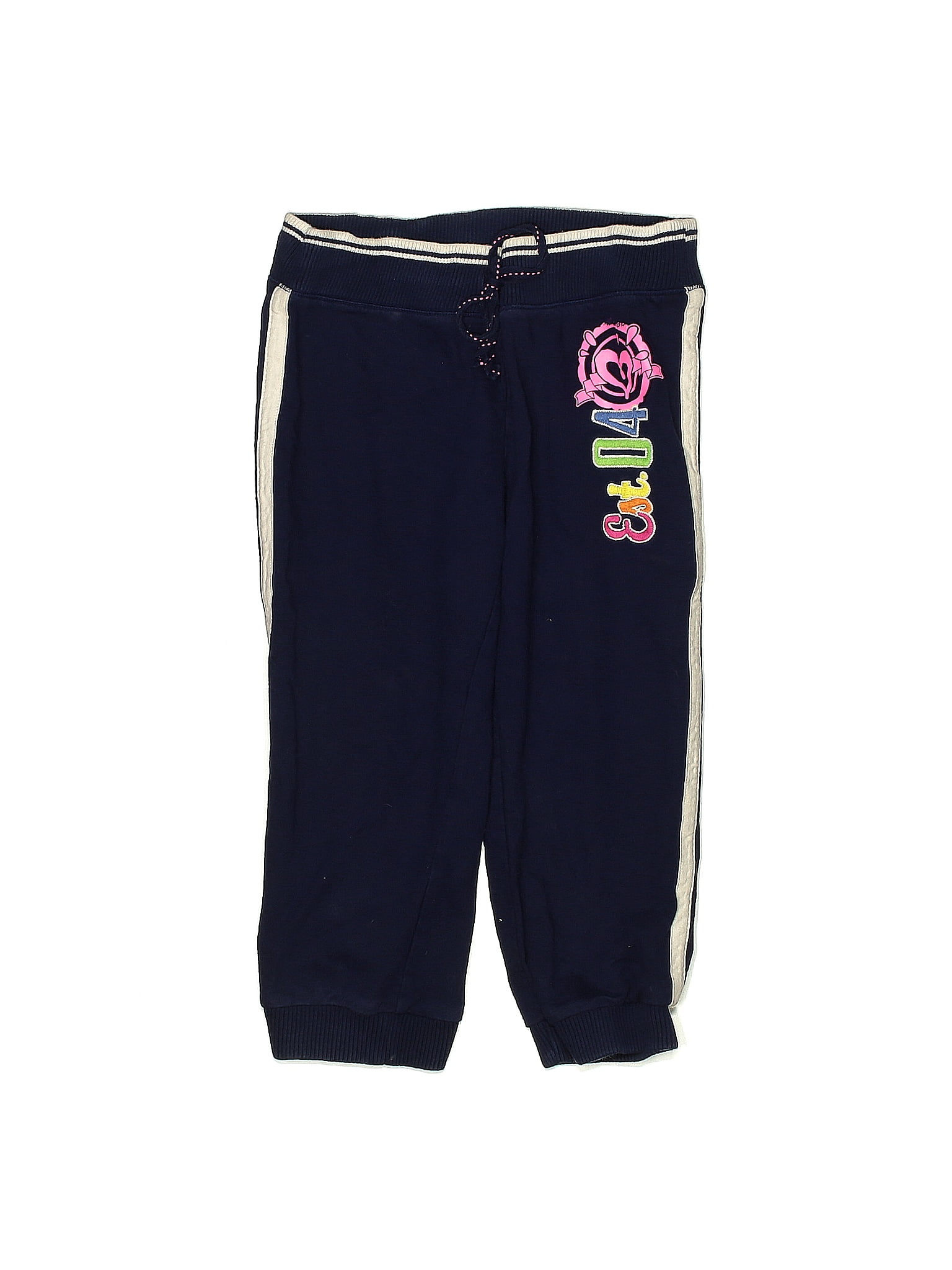 Justice 100% Cotton Solid Navy Blue Sweatpants Size 12 - 48% off | ThredUp