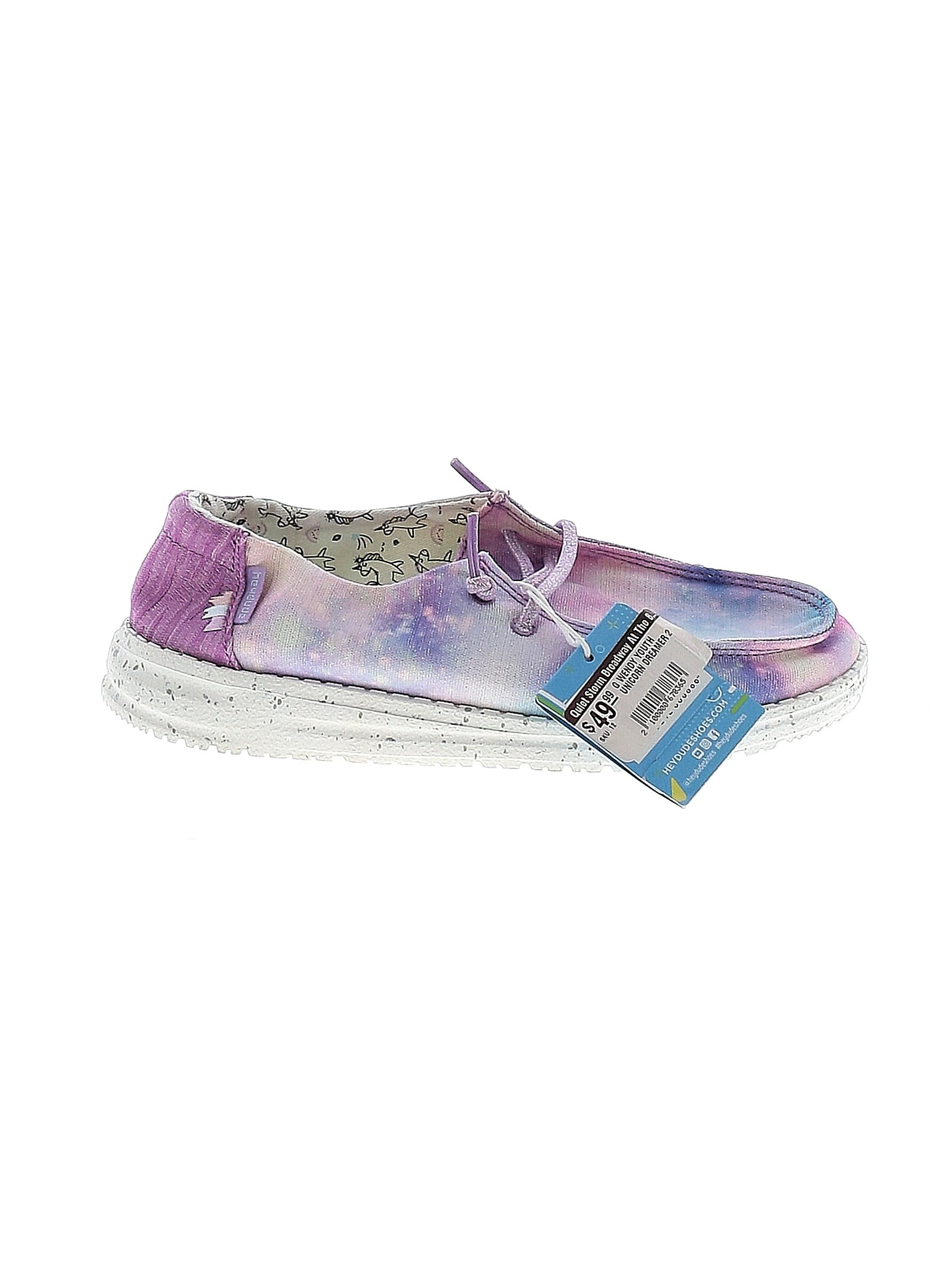 Hey Dude Color Block Tie-dye Purple Sneakers Size 12 - 55% off | ThredUp