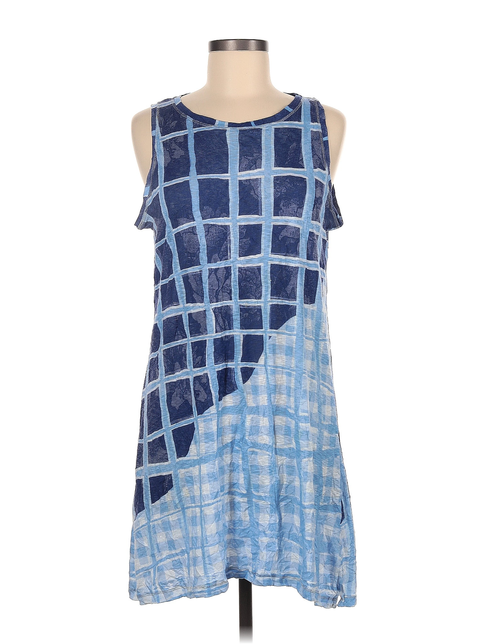 David Cline Multi Color Blue Casual Dress Size M - 77% off | ThredUp