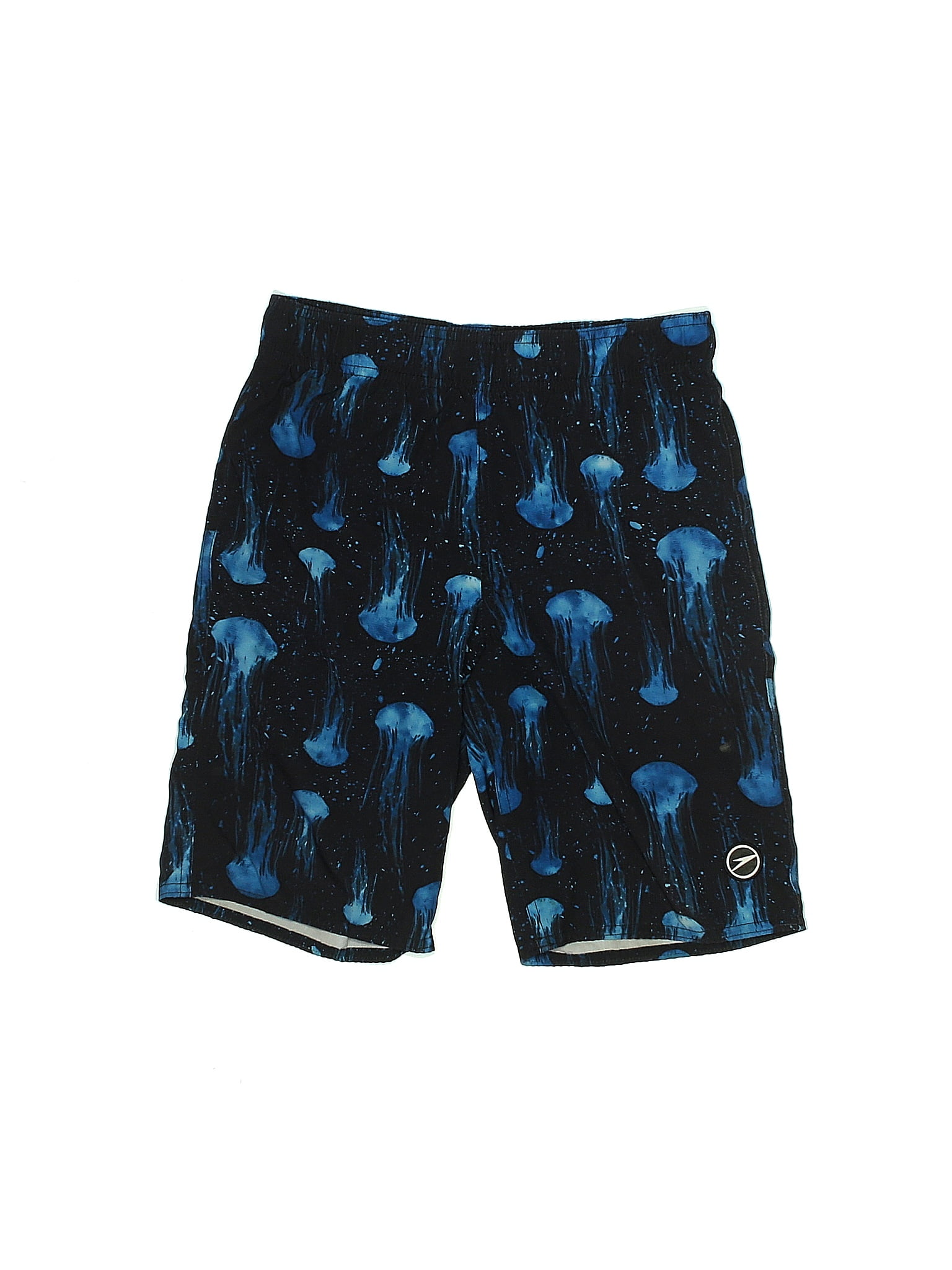 Speedo Black Blue Board Shorts Size 10 - 12 - 0% off | ThredUp