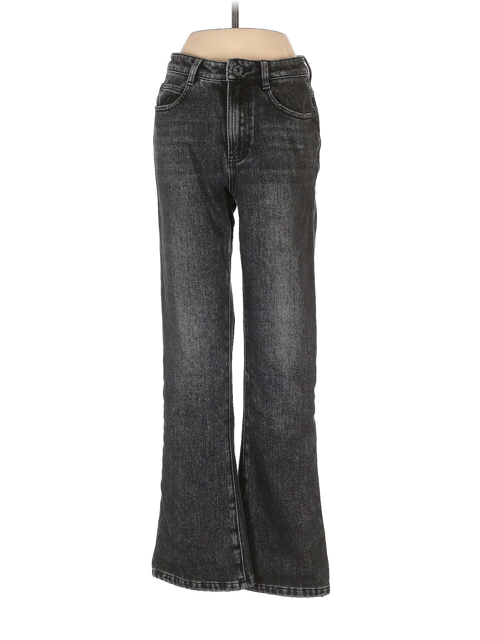 Miss Sixty Solid Black Gray Jeans 25 Waist - 74% off | ThredUp